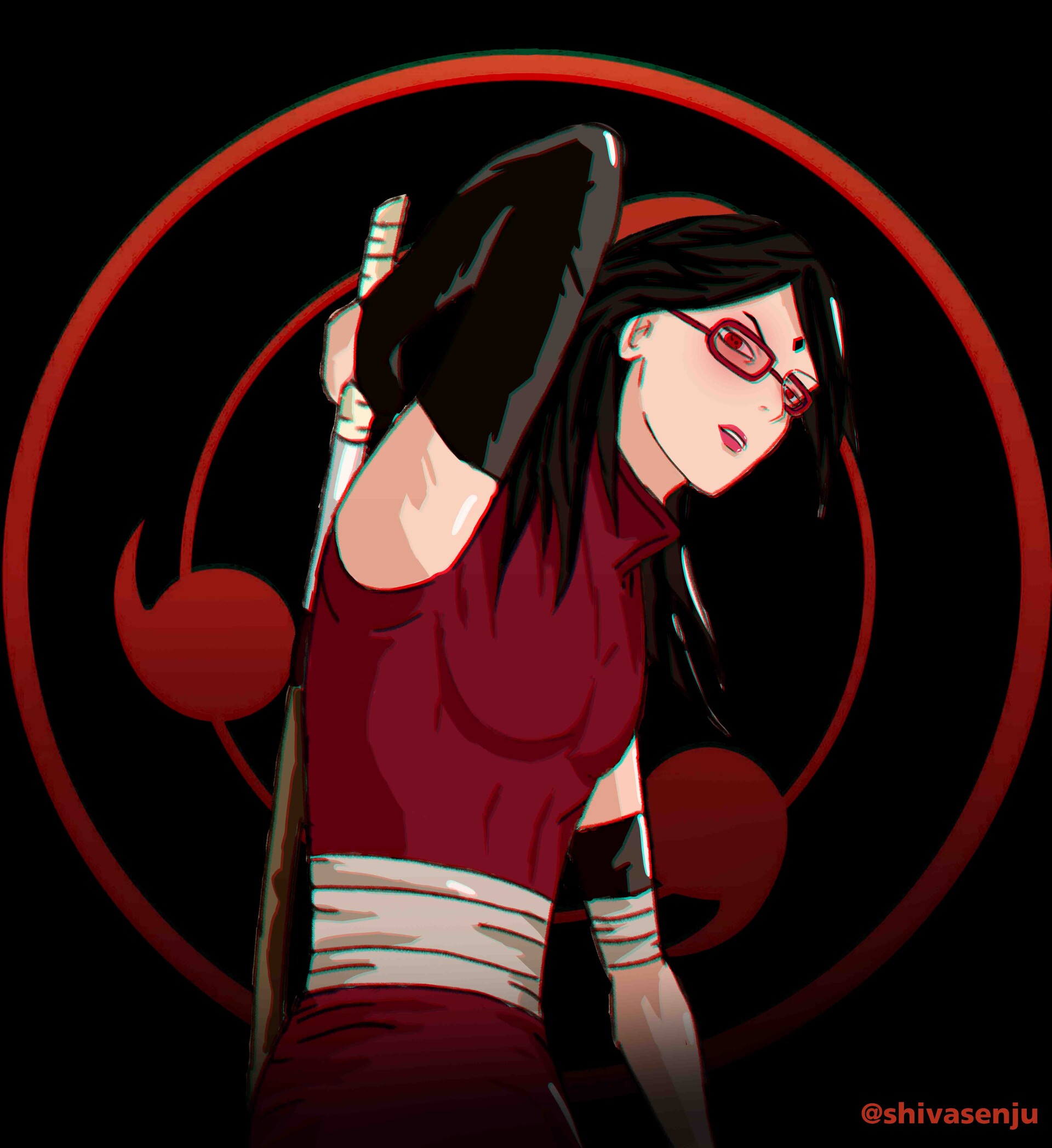 ArtStation - Sarada Uchiha