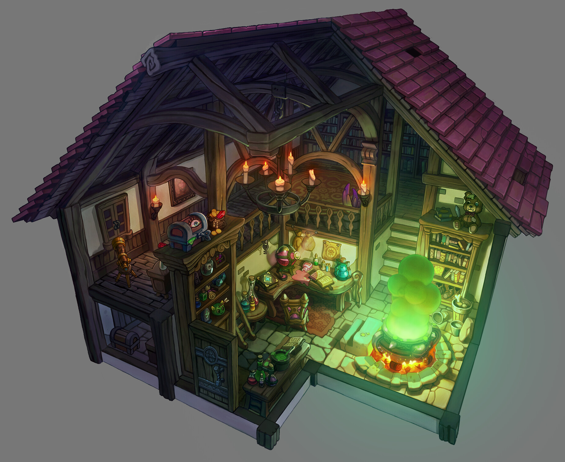 ArtStation - Geek Wizard's Lab