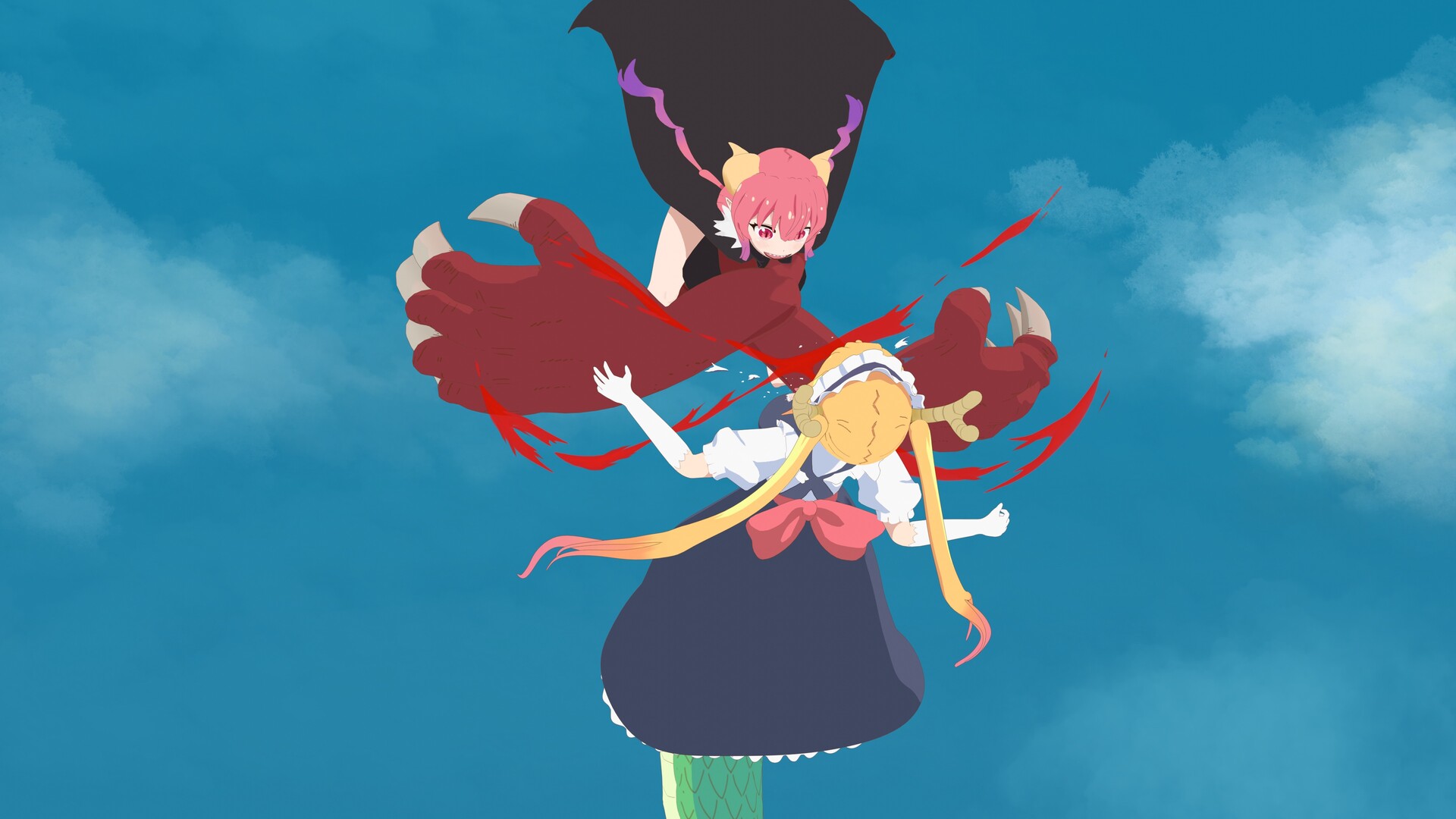 ArtStation - Ilulu (vs. Tohru)