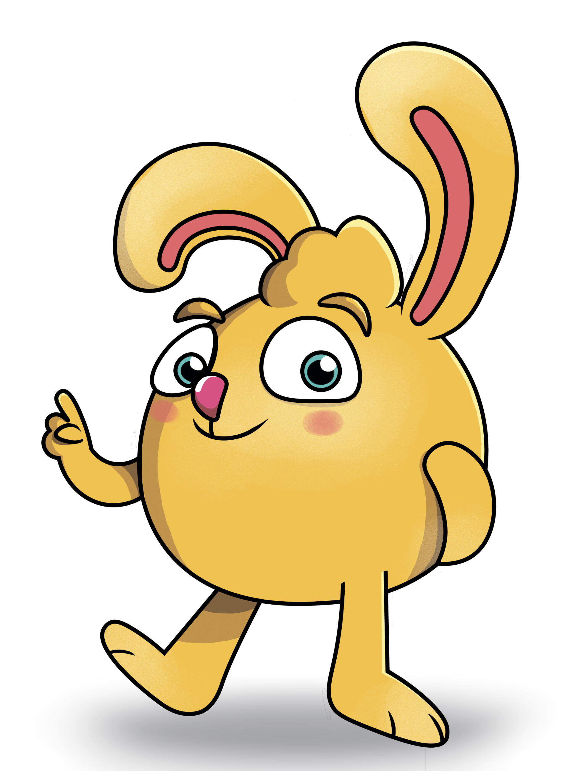 ArtStation - Cartoon rabbit