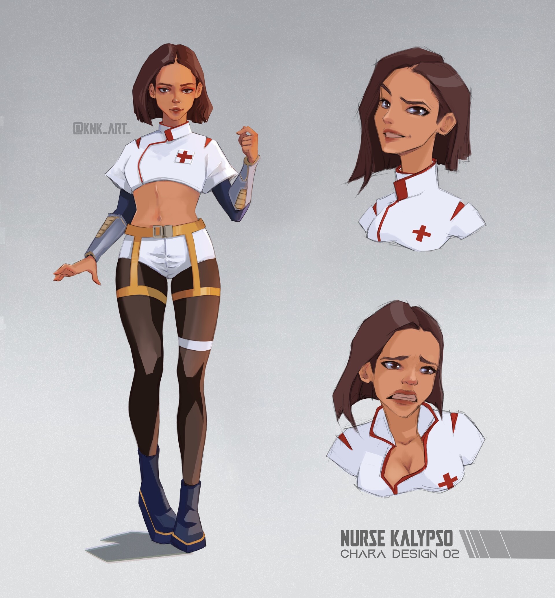 ArtStation - Nurse concept design