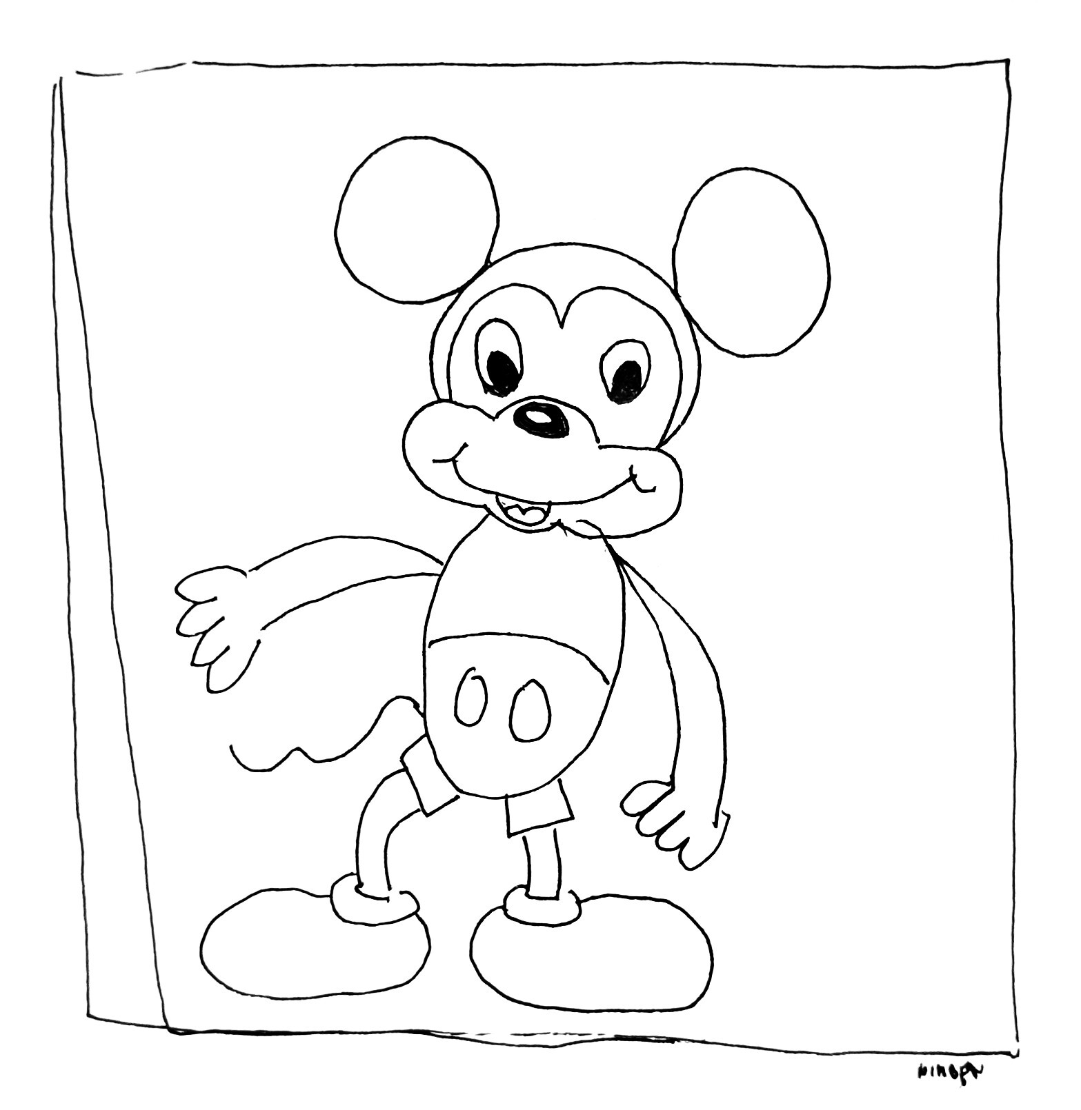 ArtStation - Mouse. Inkvember 6