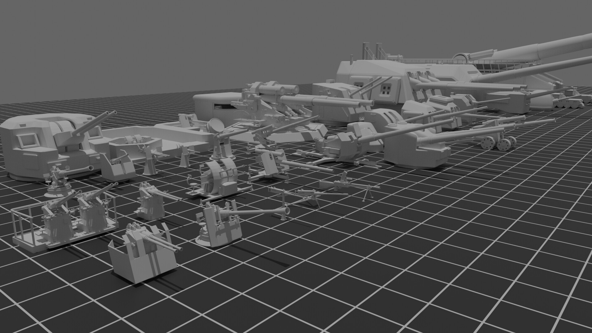 ArtStation - WW2 Weapon Pack