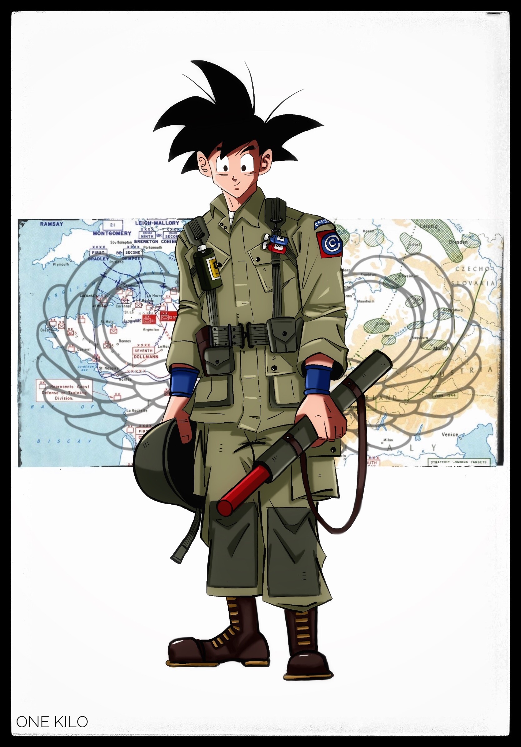 ArtStation - D-Day Goku