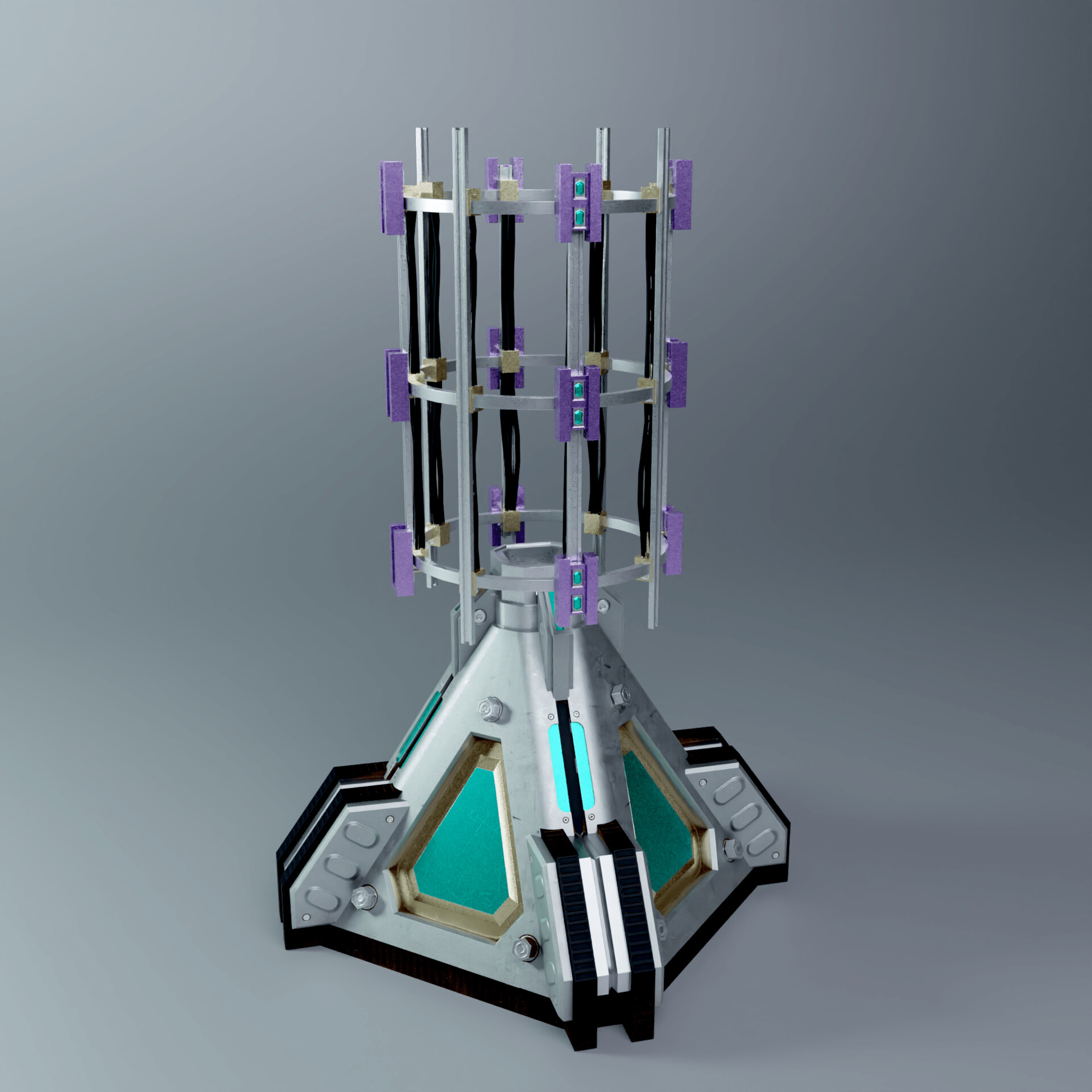 ArtStation - Hardlight Canopy - game ready asset