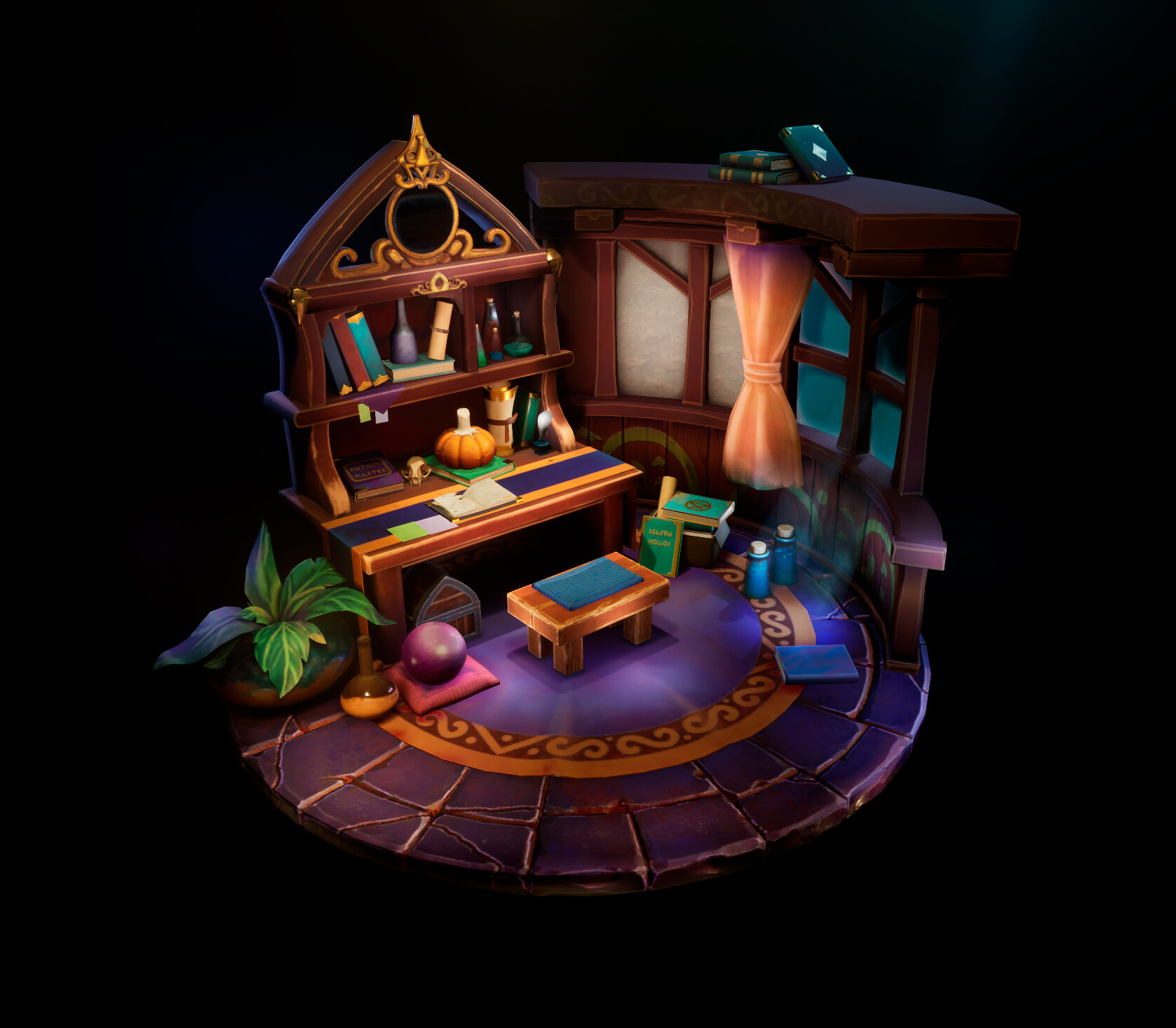 ArtStation - Witch's house