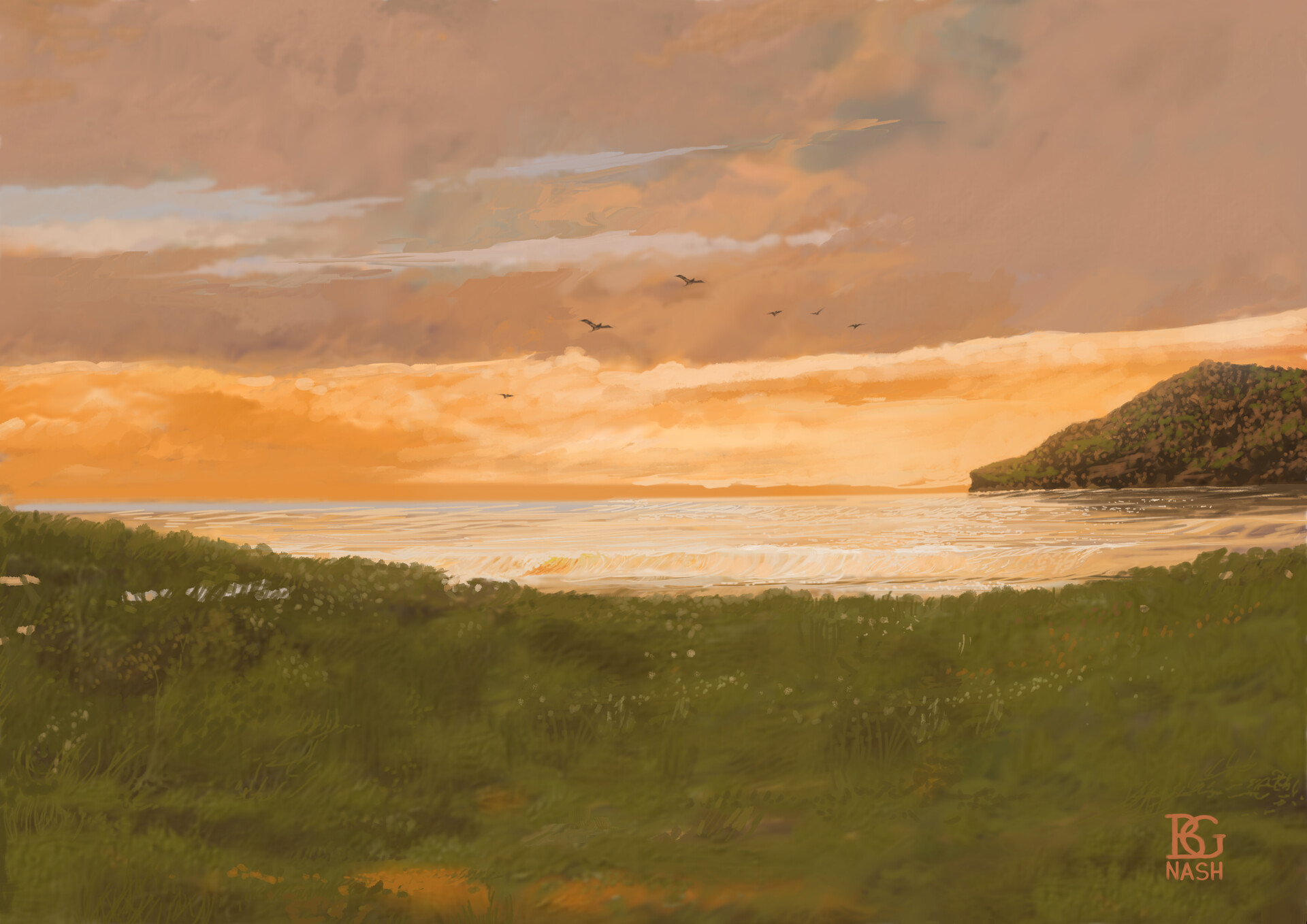 ArtStation - Vintage Kingstown View