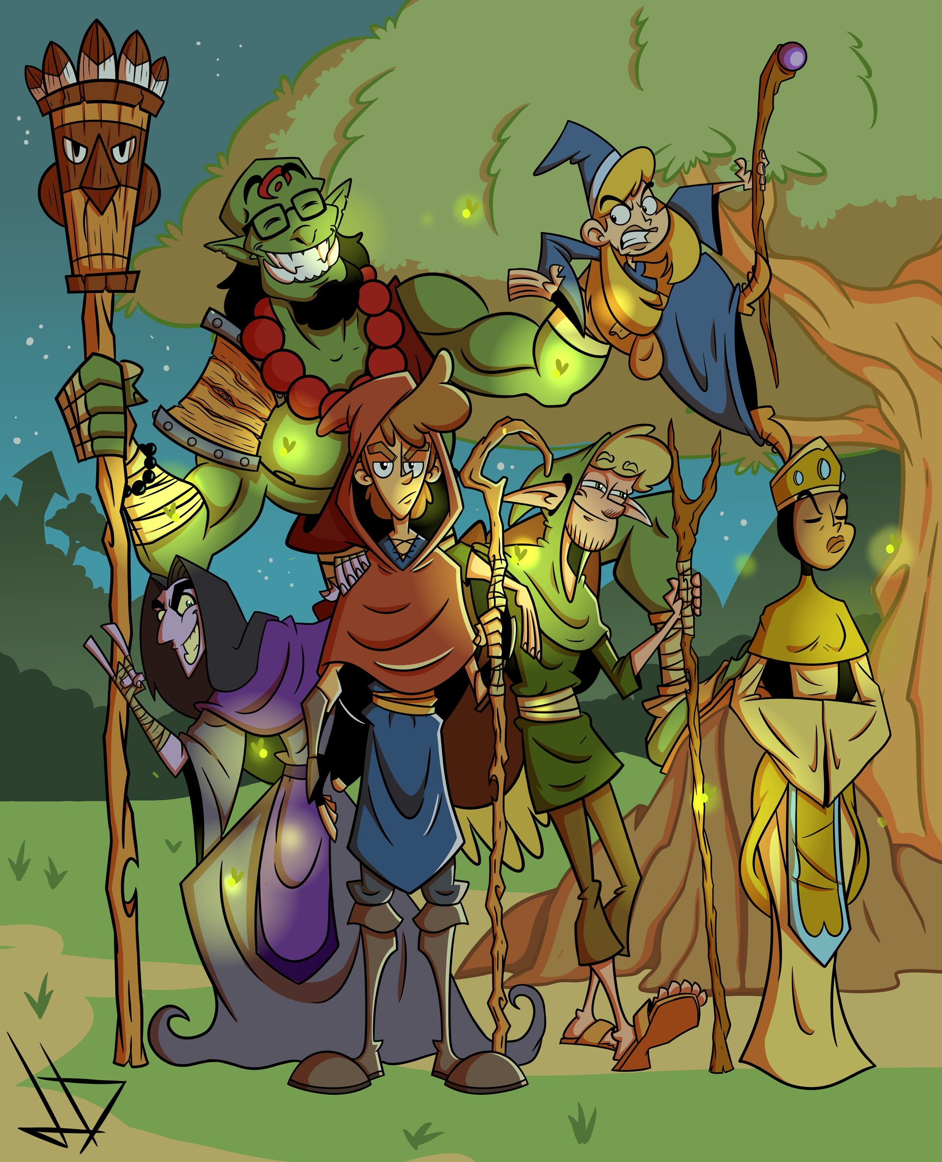 ArtStation - The mages