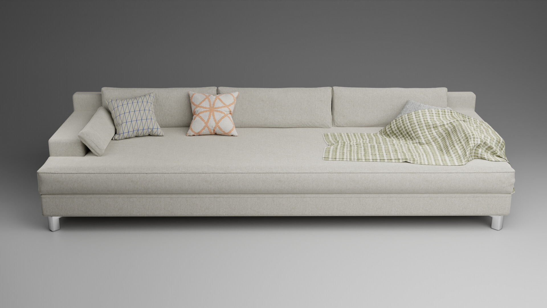 ArtStation - Large realistic sofa