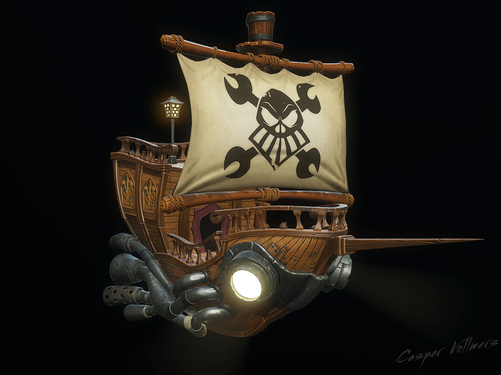 rayman boat