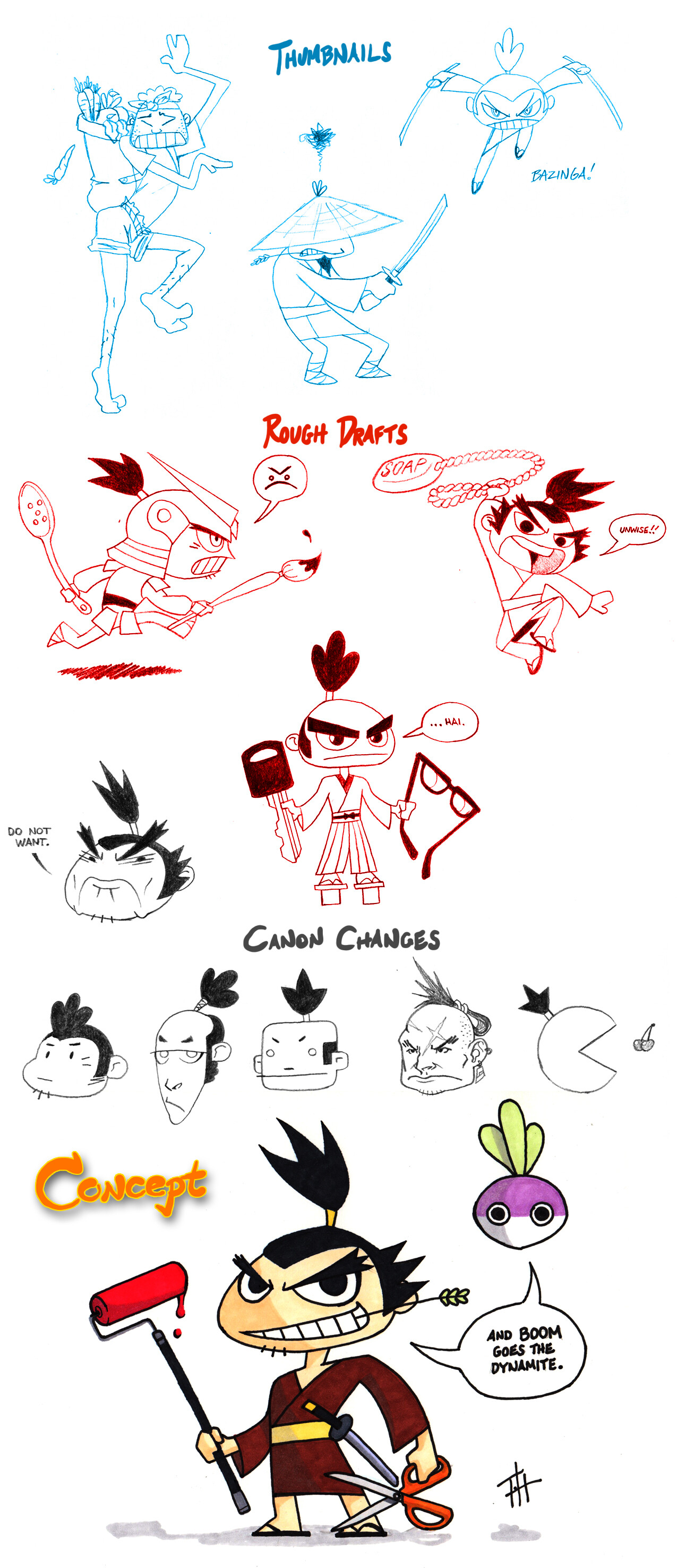 Travis Harris - Illustration & Concepting Work