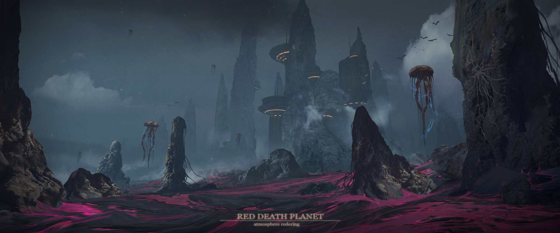 ArtStation - Red Death planet