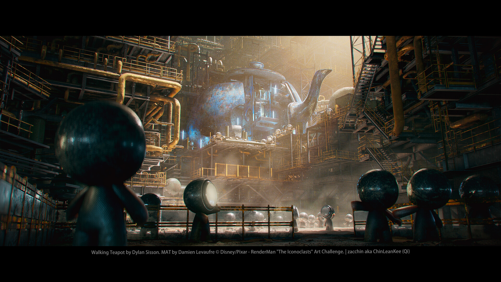 ArtStation - RenderMan -The Iconoclasts Art Challenge
