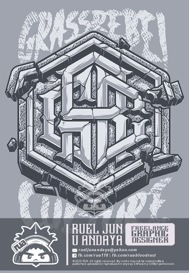 ArtStation - GRC Brocken logo