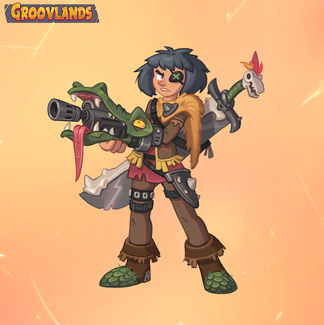 ArtStation - Character#2 from "Groovlands"