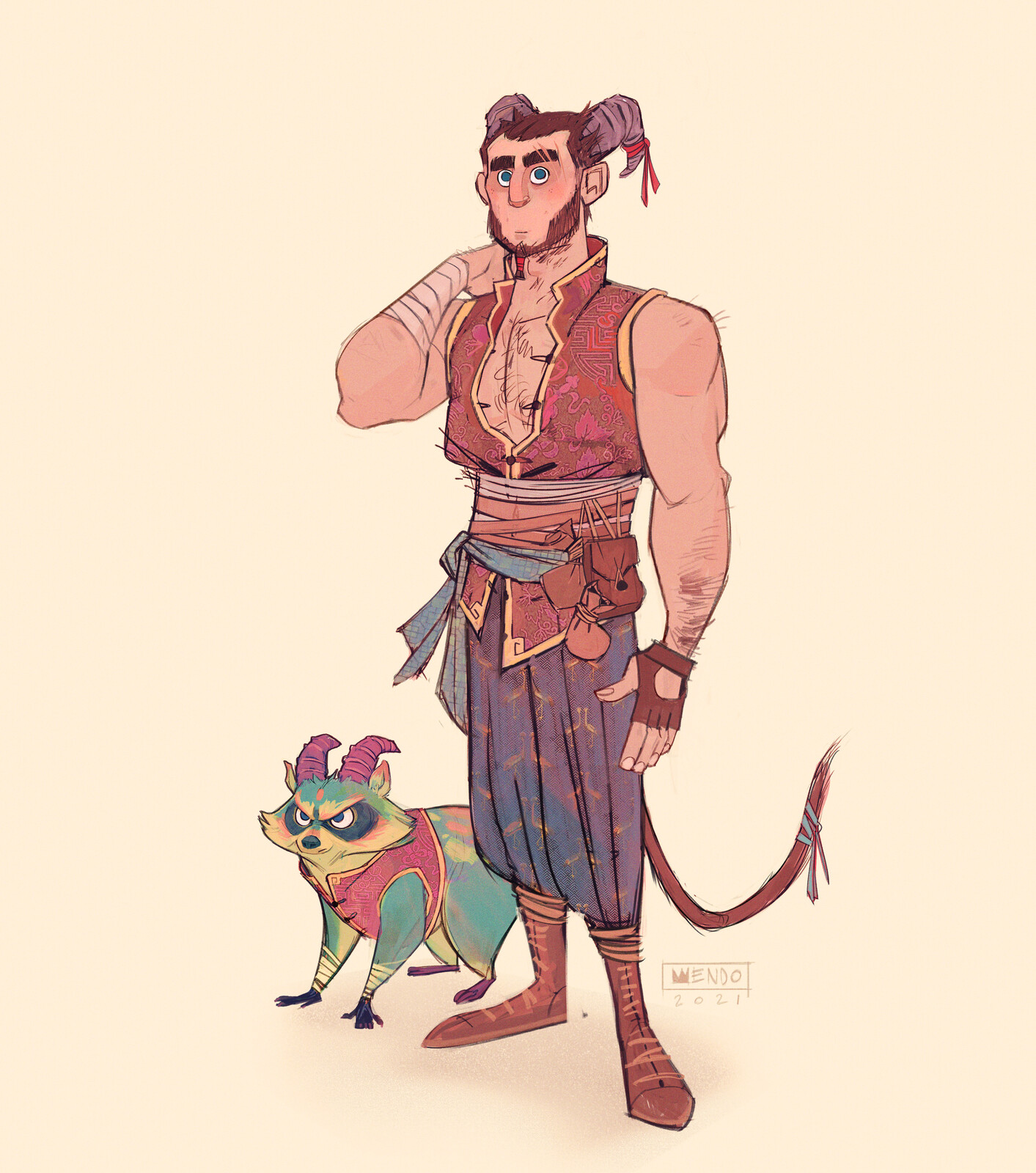 Daniel Mendo - Rollo & his Famiglio