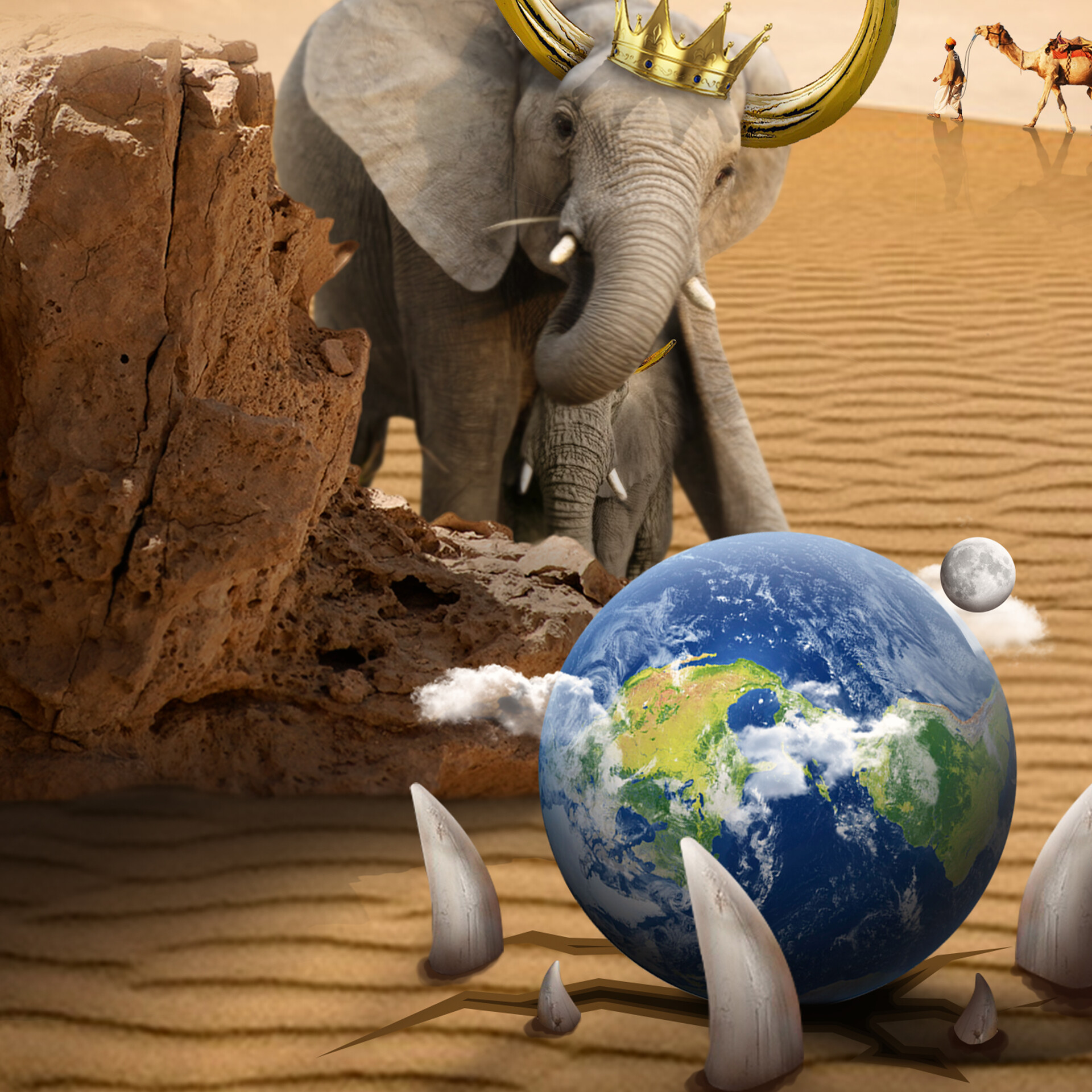 ArtStation - Golden Elephant