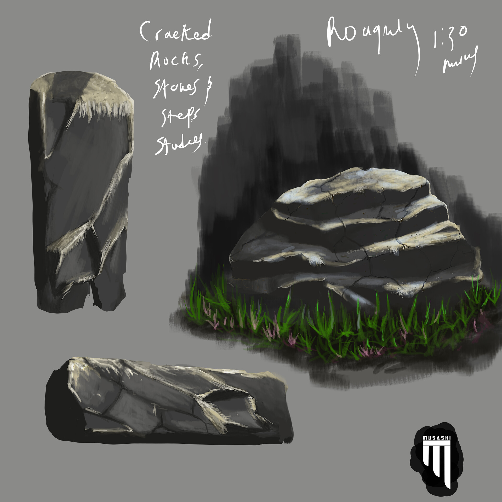 ArtStation - rocks and stones