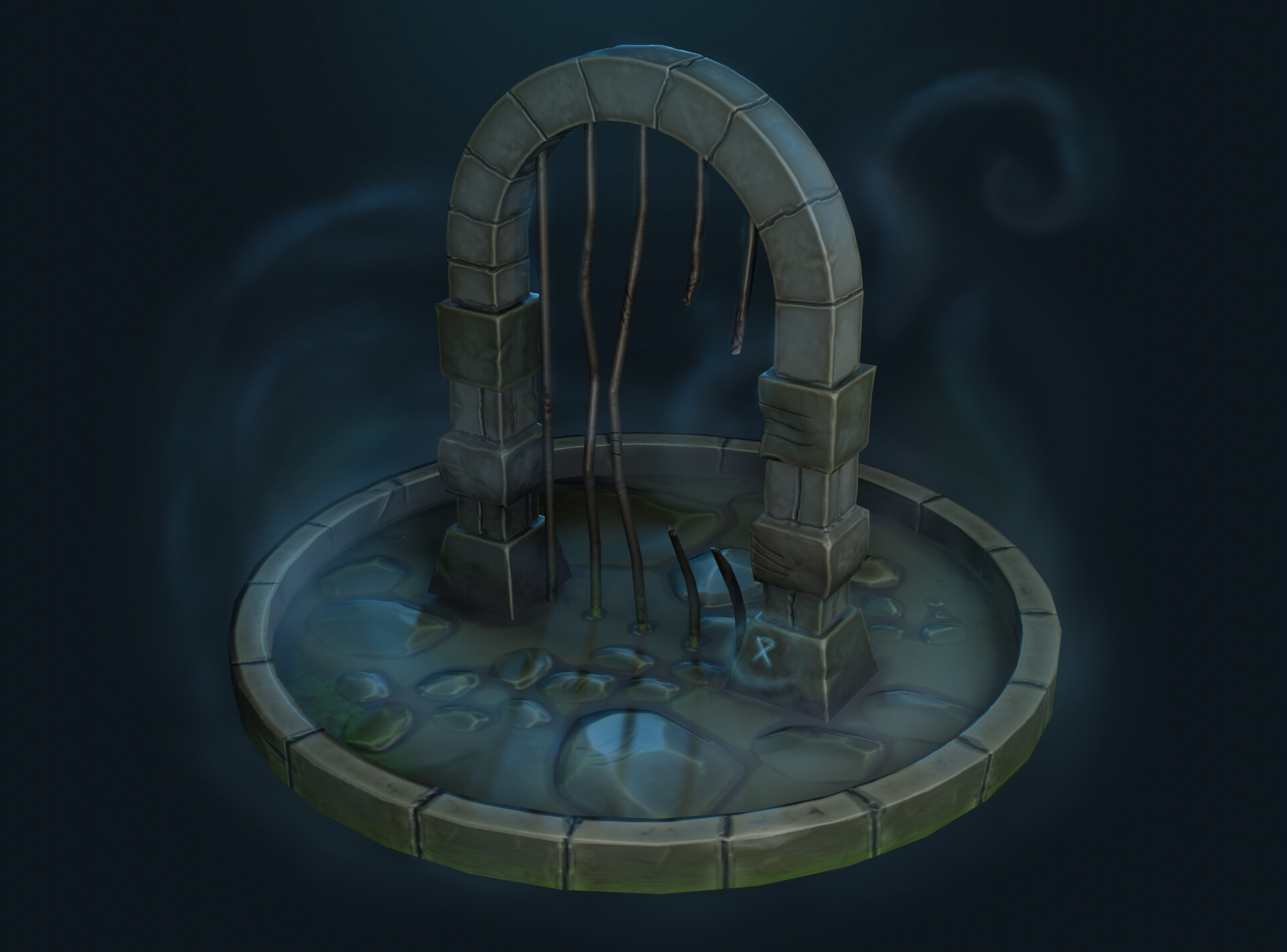 ArtStation - Stone arch.