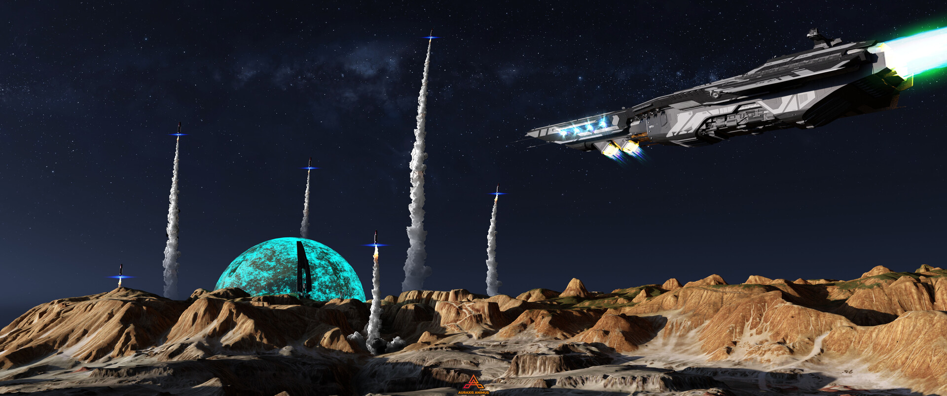ArtStation - ICBM Warpgate