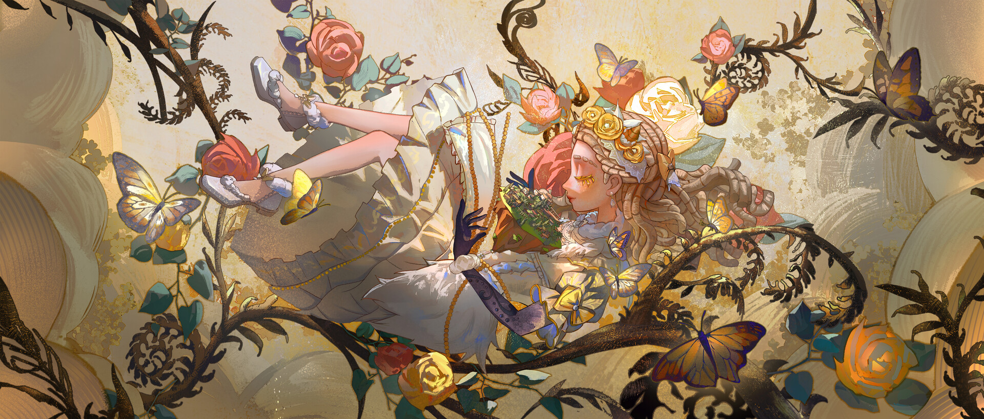 ArtStation - Identity V - little girl illustration