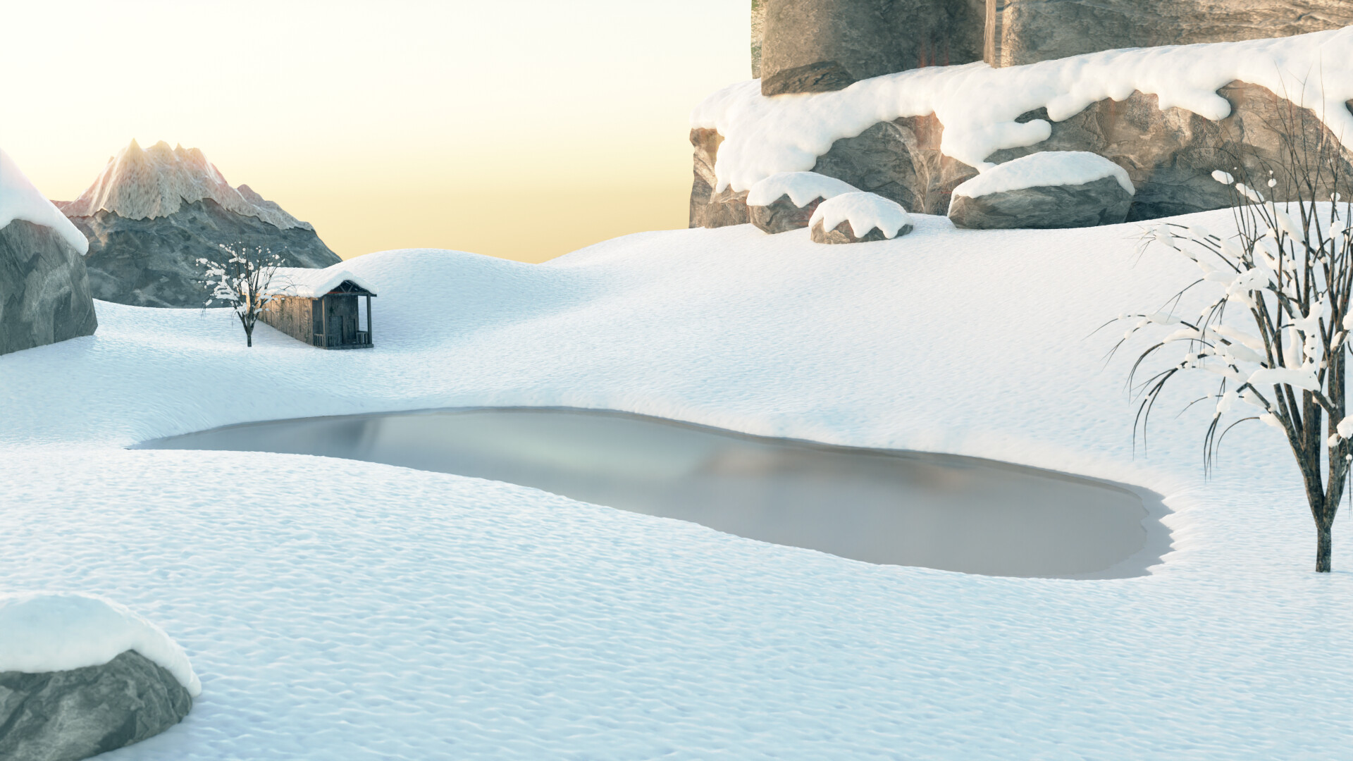 ArtStation - Snow Environment