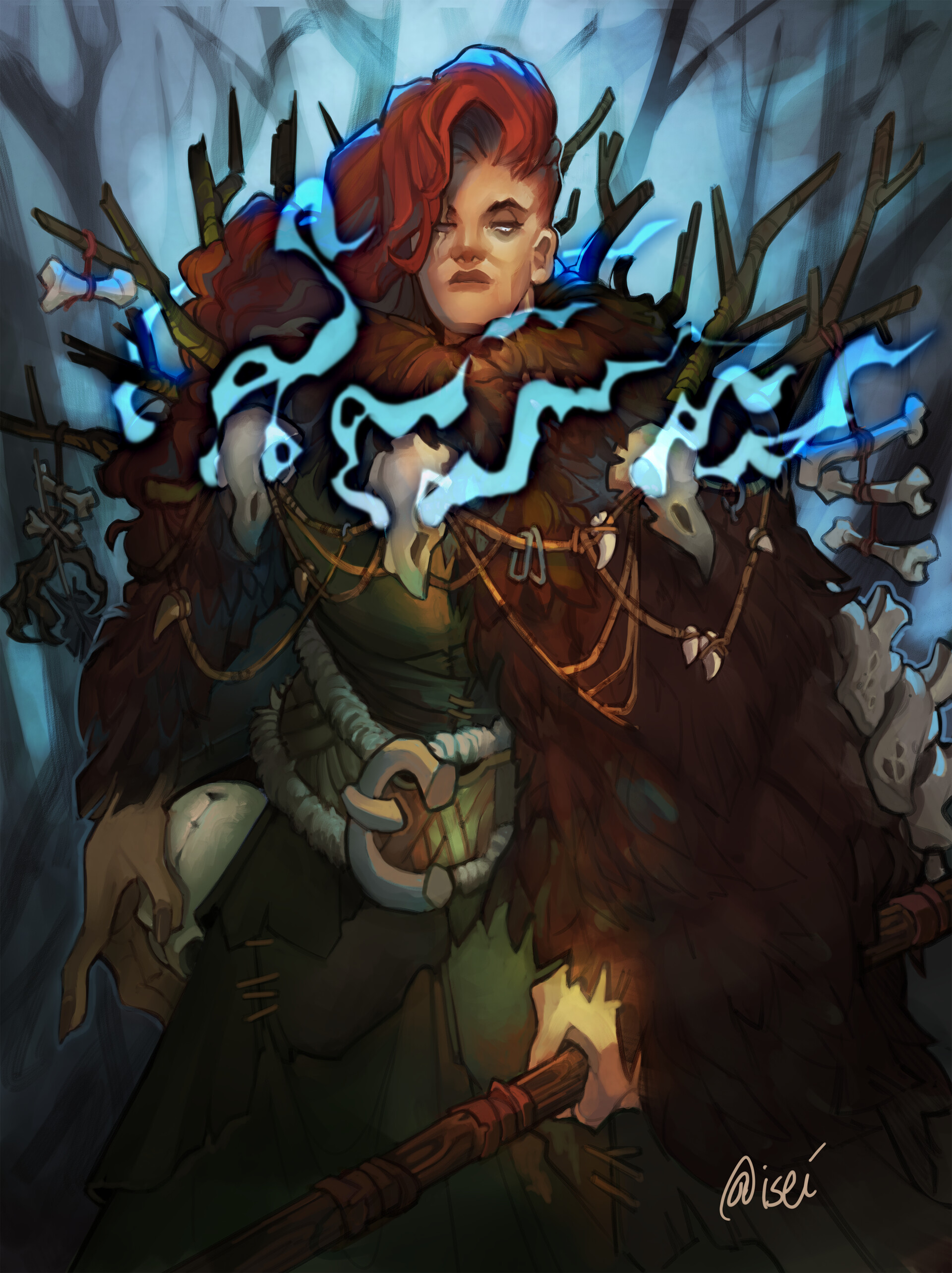 ArtStation - Blue Witch