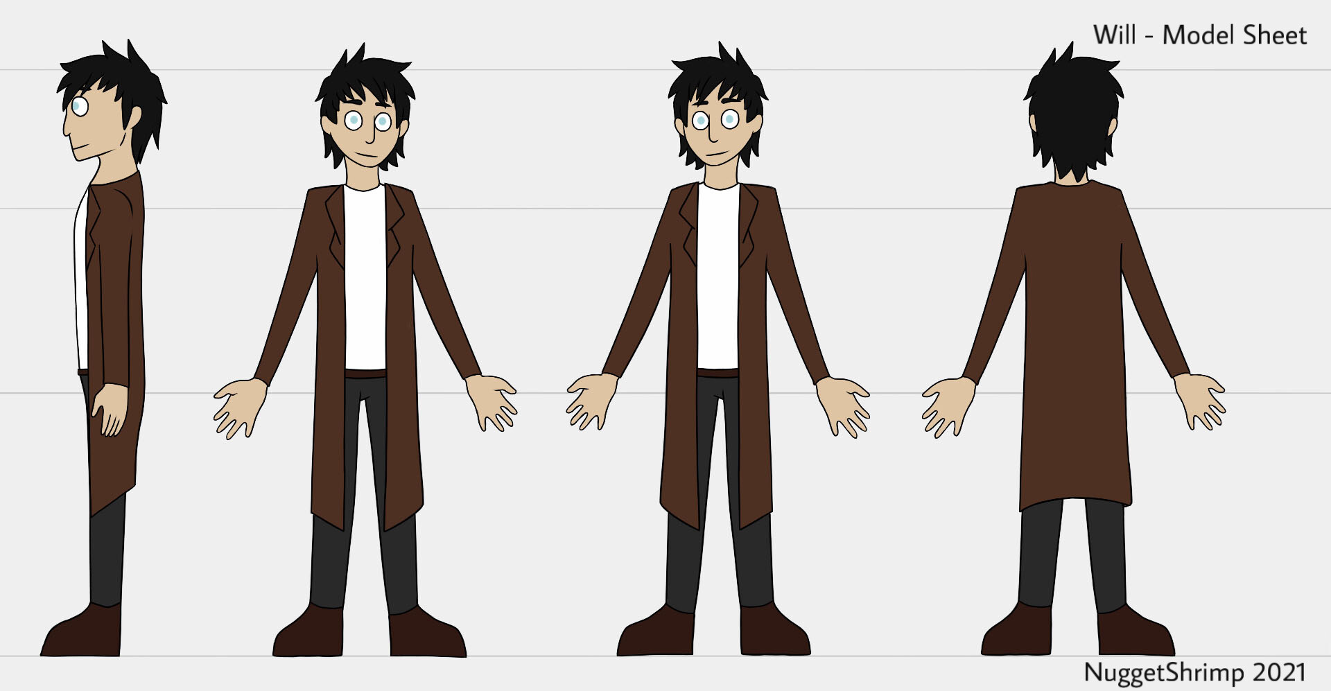 ArtStation - Will model sheet
