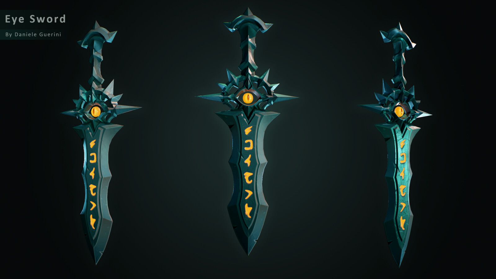 Daniele Guerini - Eye Sword - Stylized Serie