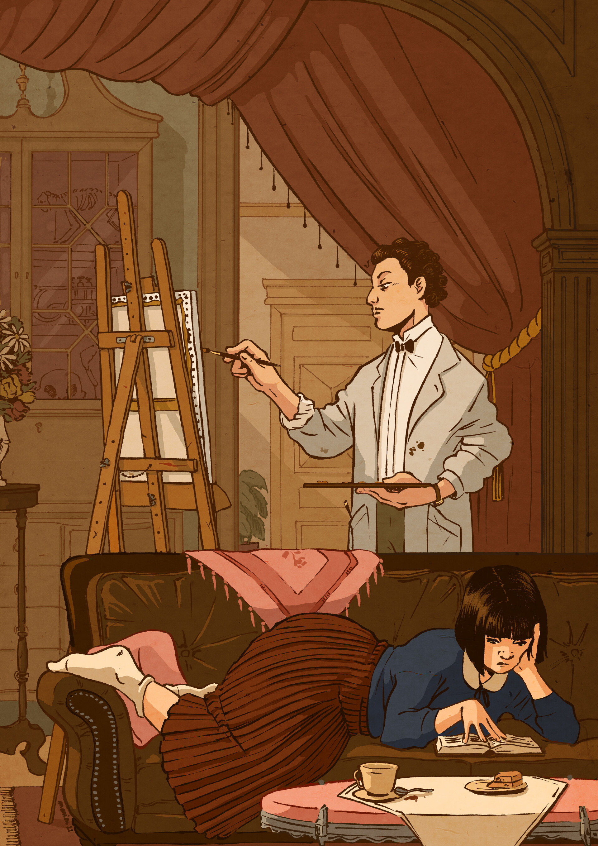 ArtStation - Brown afternoon