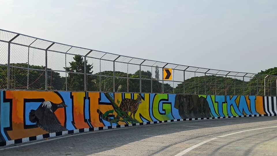 Art for Nature - Bridge-Art at Dispur