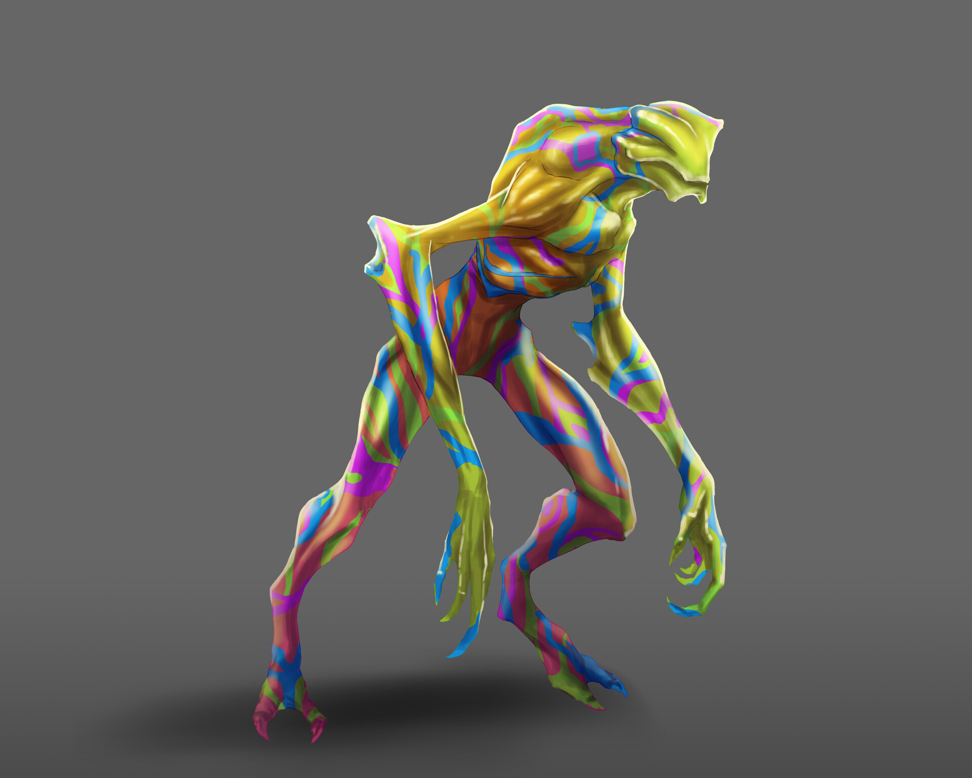 ArtStation - Alien creature design