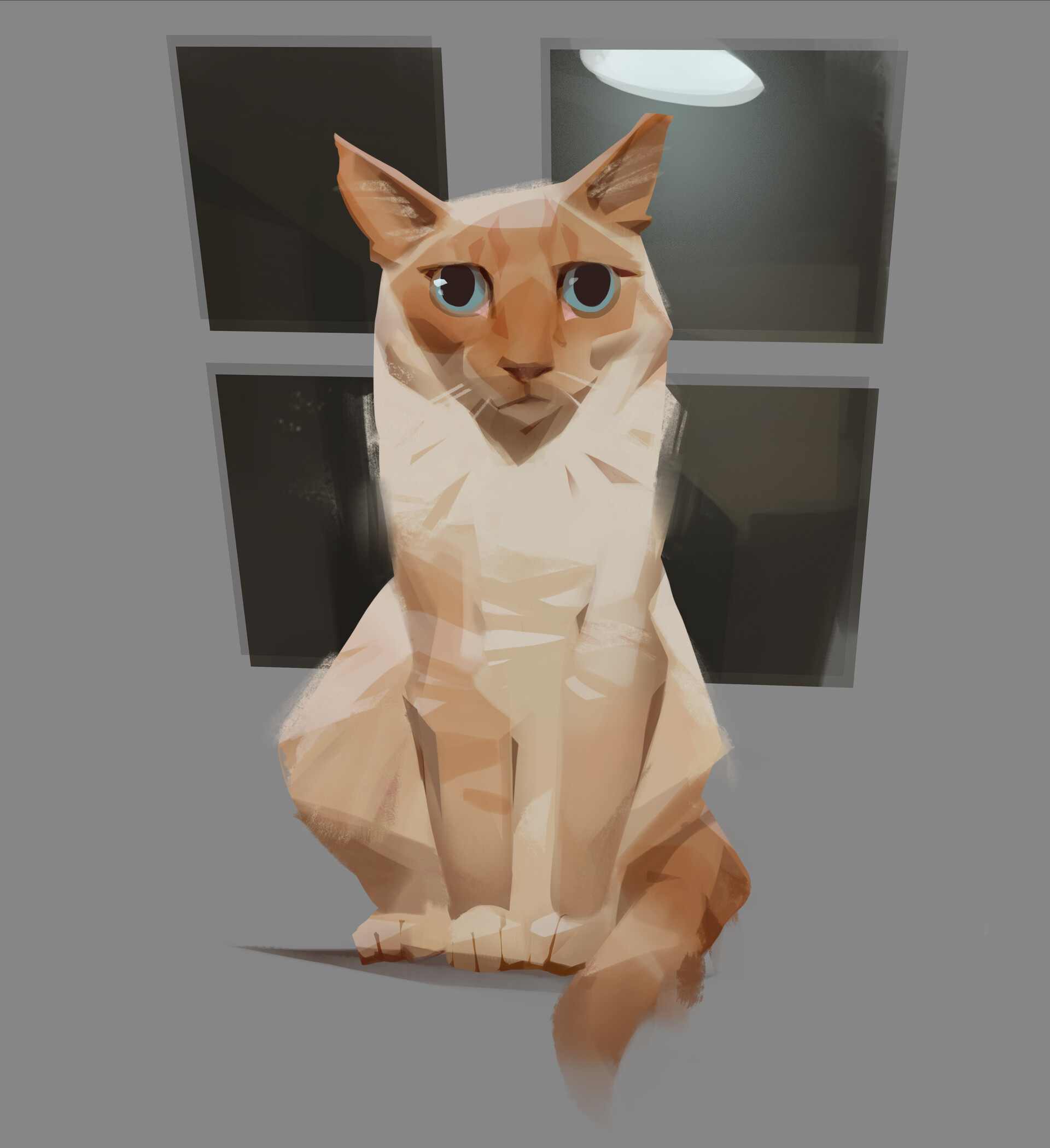 thomas-mahon-cat-01.jpg (1920×2099)-花瓣网