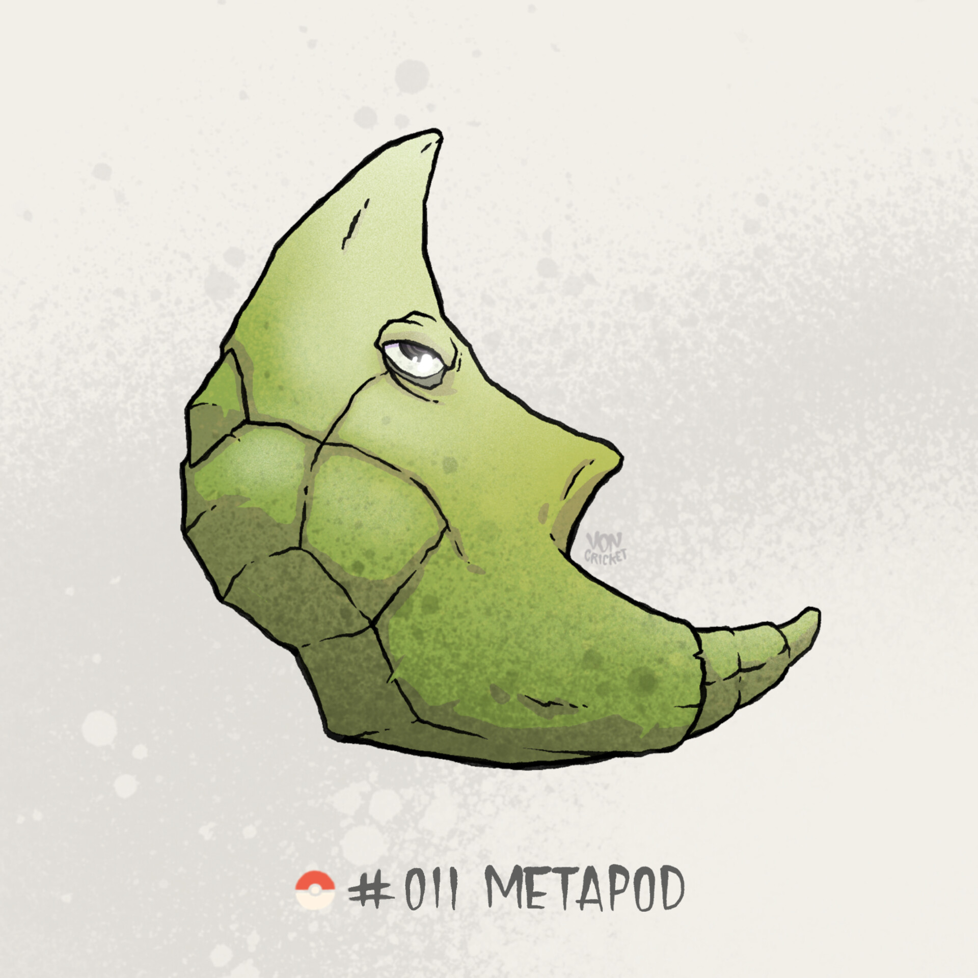 ArtStation - #011 Metapod