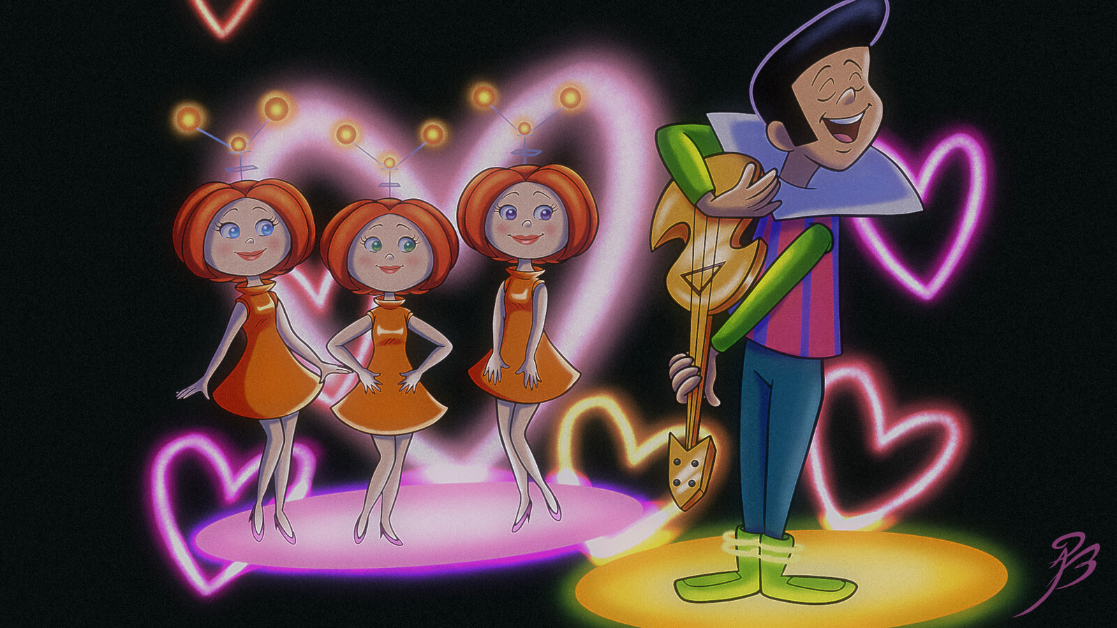 Angel B. - The Jetsons - Jet Screamer (Screenshot Redraw)