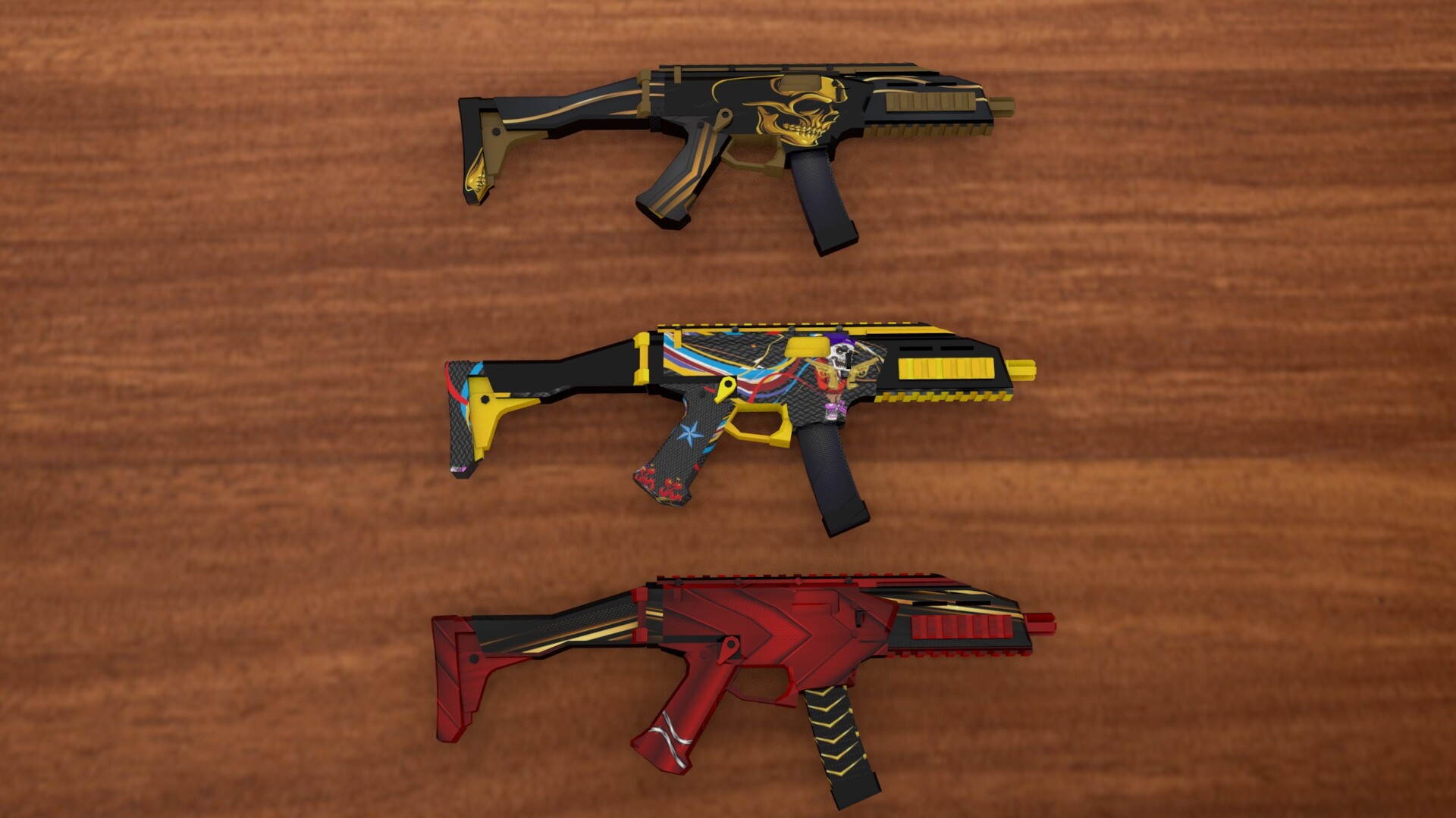 ArtStation - Guns models