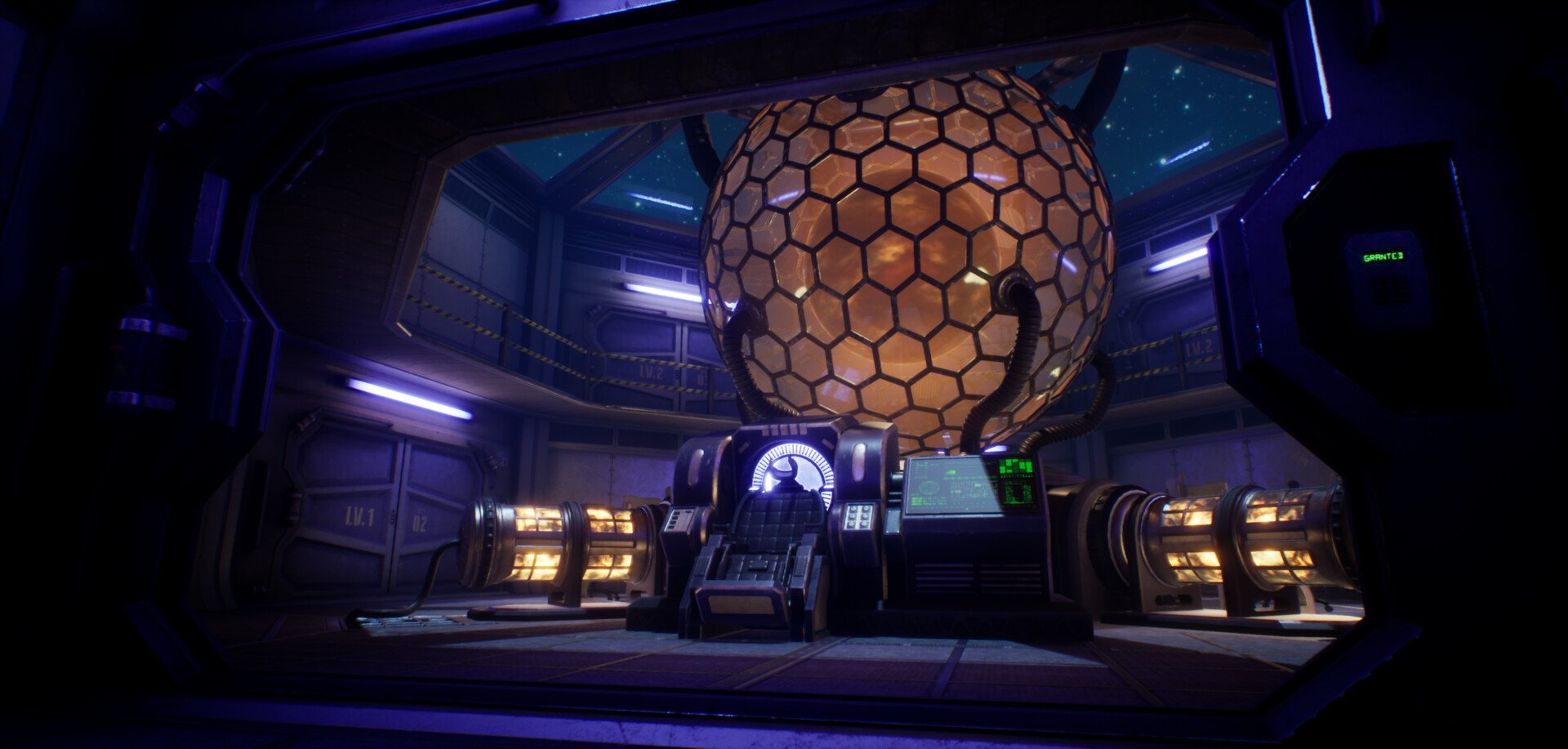 ArtStation - Mind Control Chamber