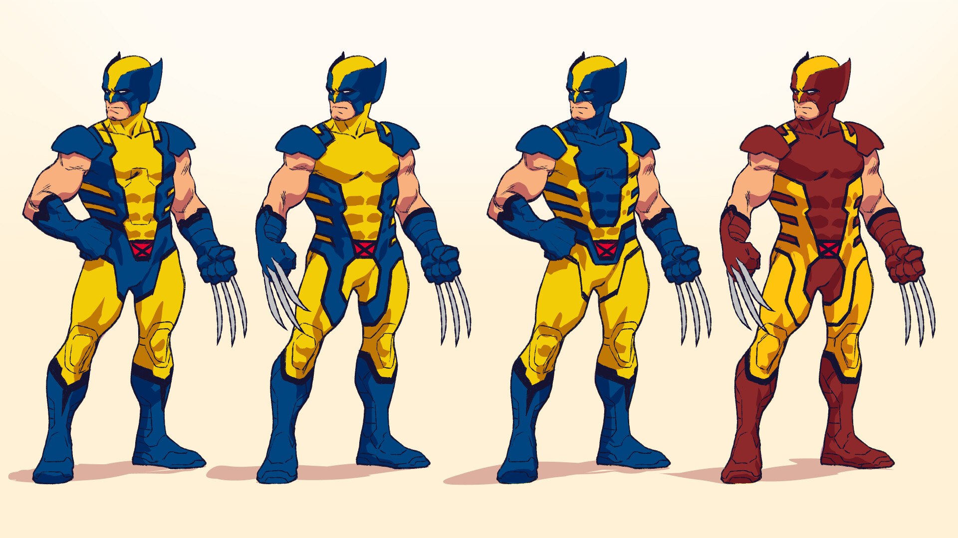 Rafael Loureiro - X-MEN 92' - WOLVERINE Costume Redesign