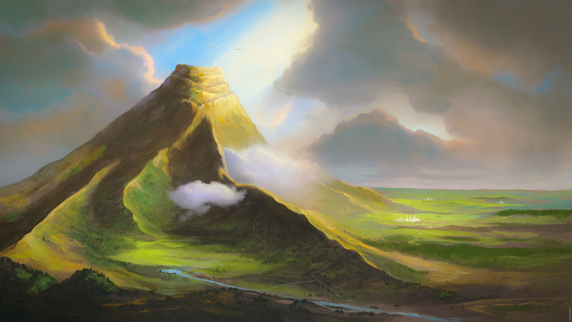 Ralph Damiani Art - Tolkien Illustrations