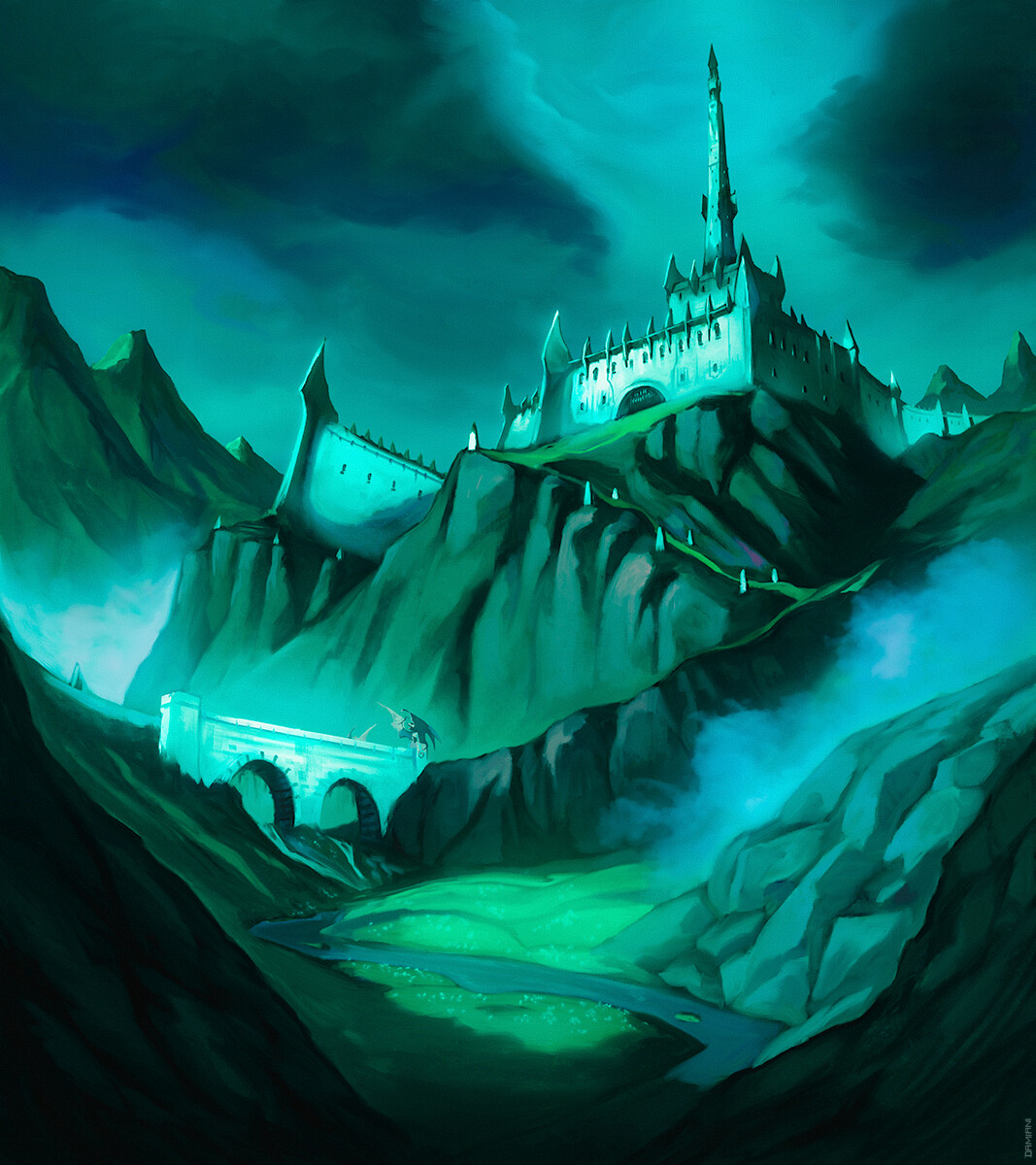 Ralph Damiani Art - Tolkien Illustrations