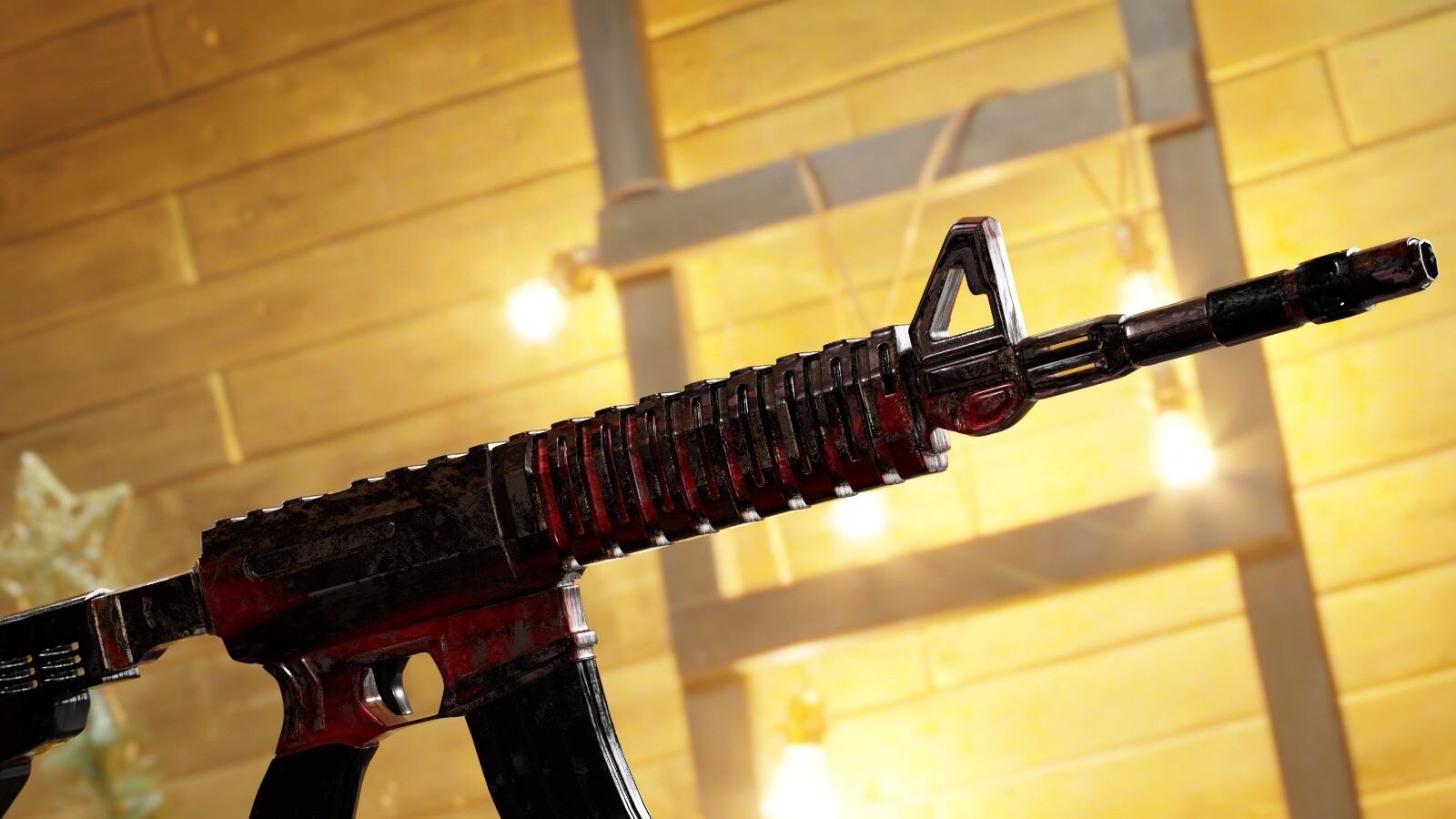 ArtStation - custom m4 carbine design