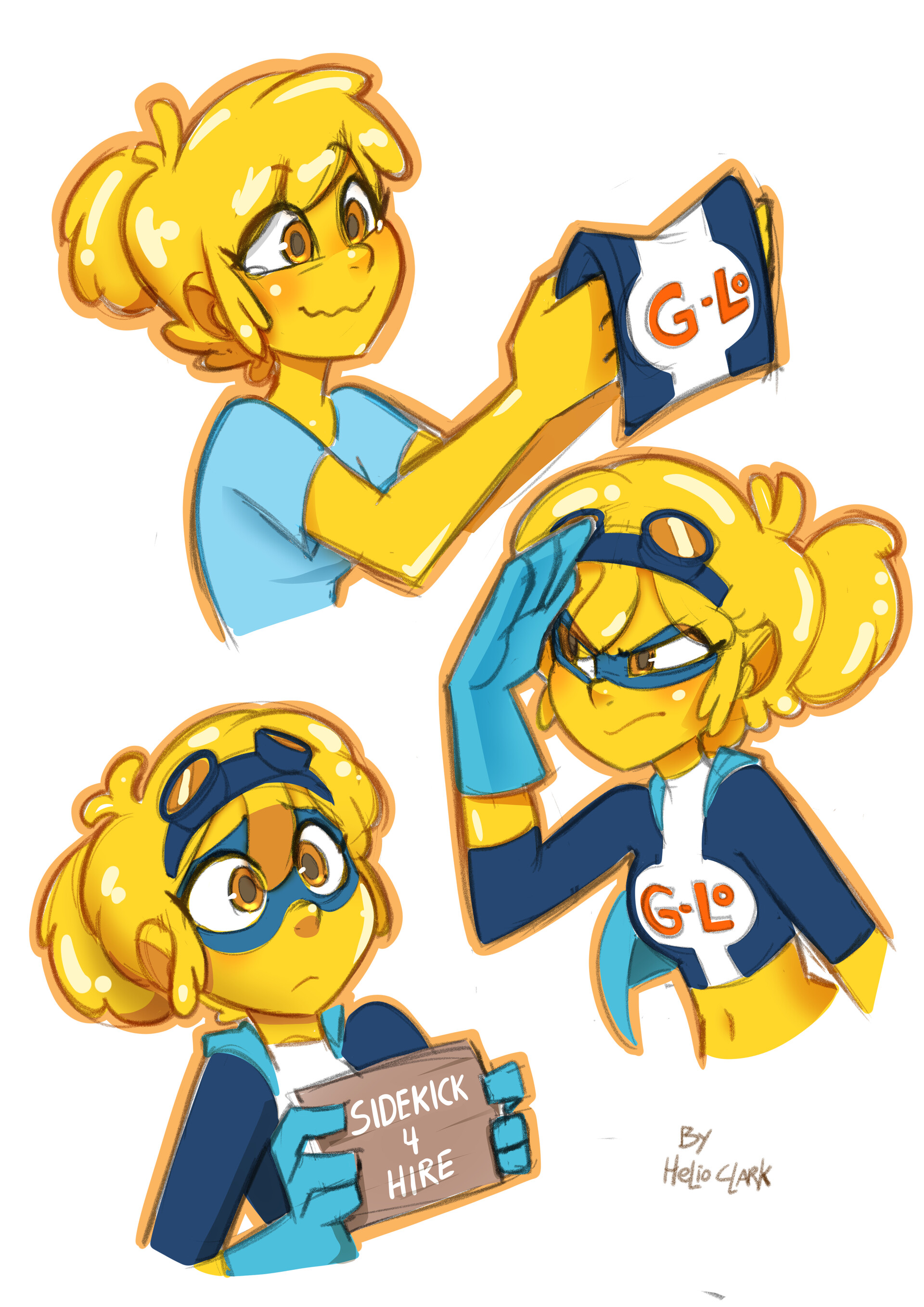 ArtStation - G-Lo from Villainous