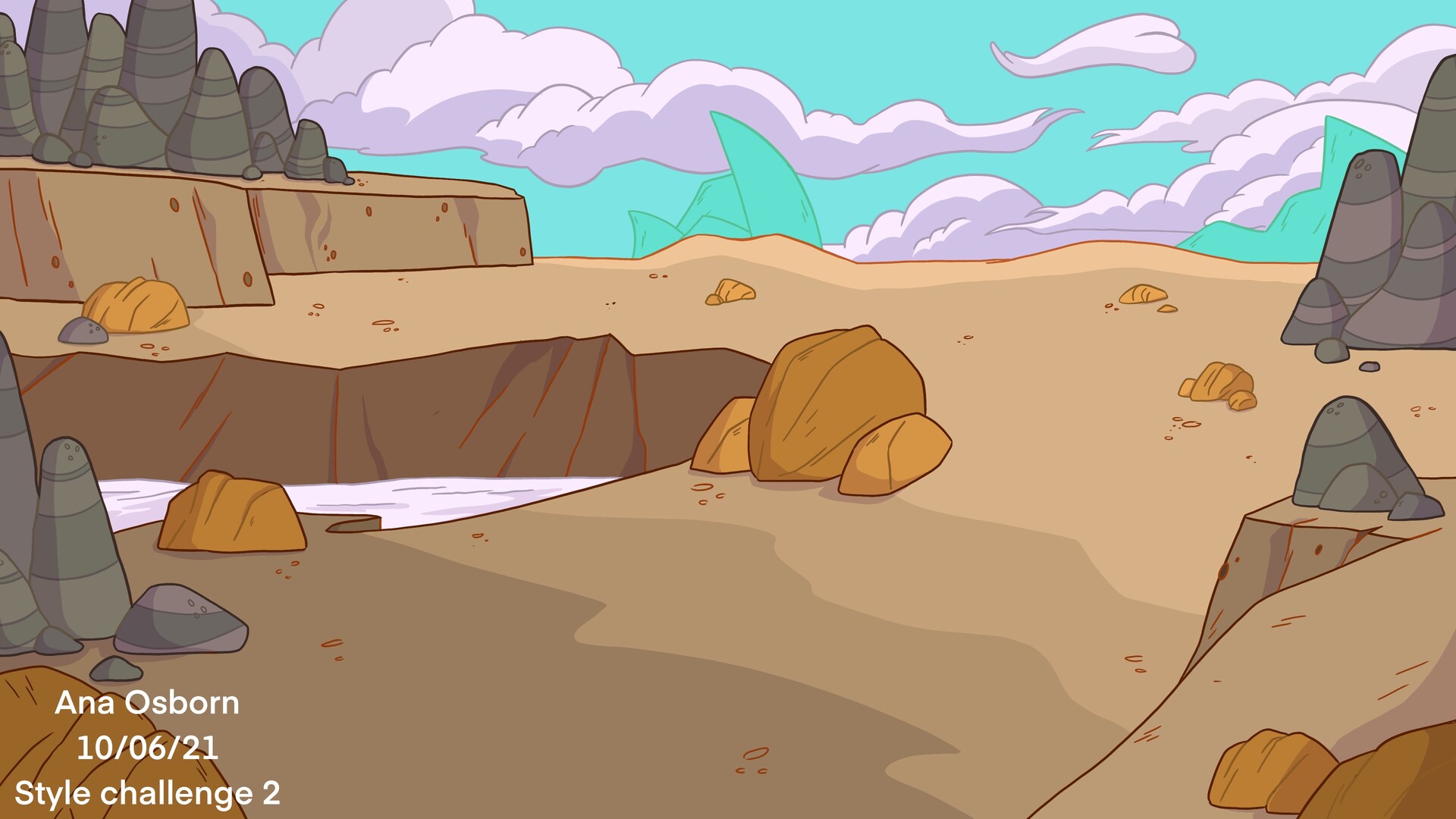 ArtStation - Adventure Time - Study 1