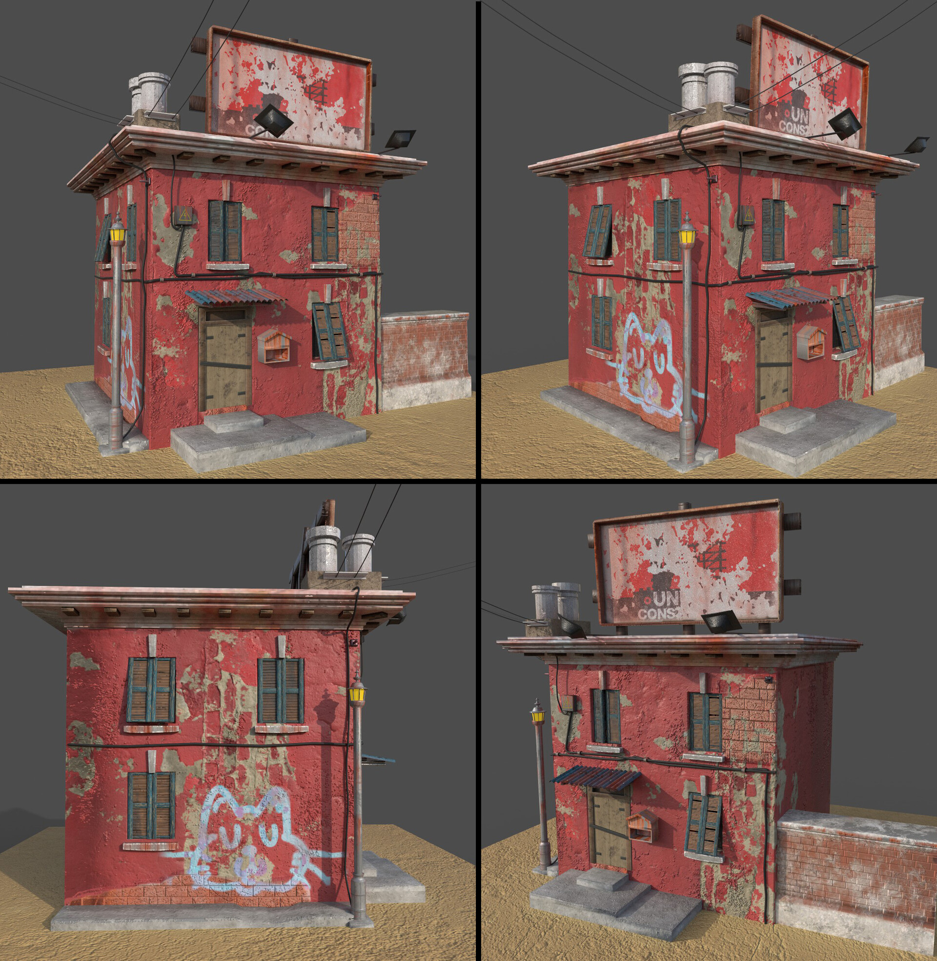 ArtStation - 3D Building