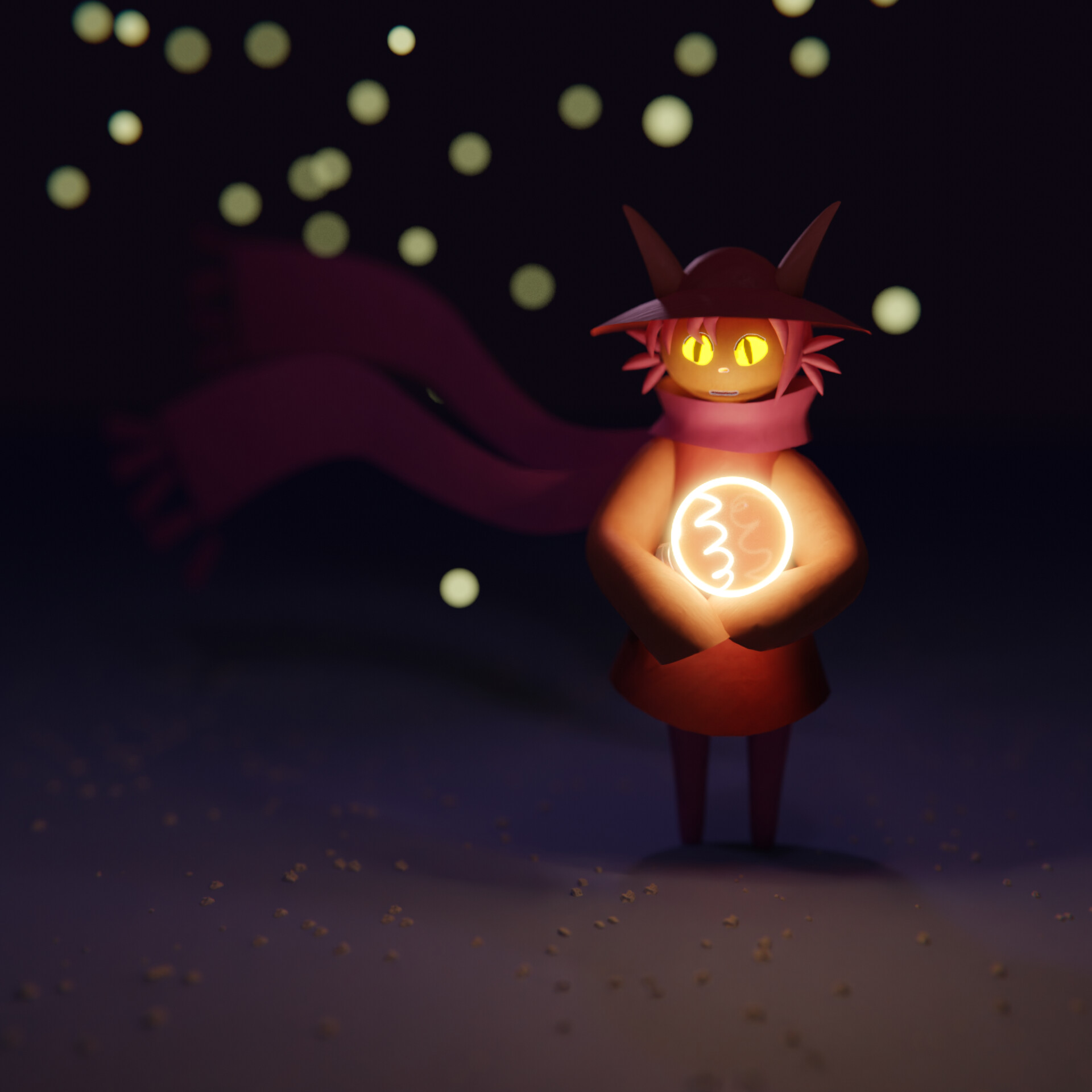 ArtStation - Oneshot Niko holding sun