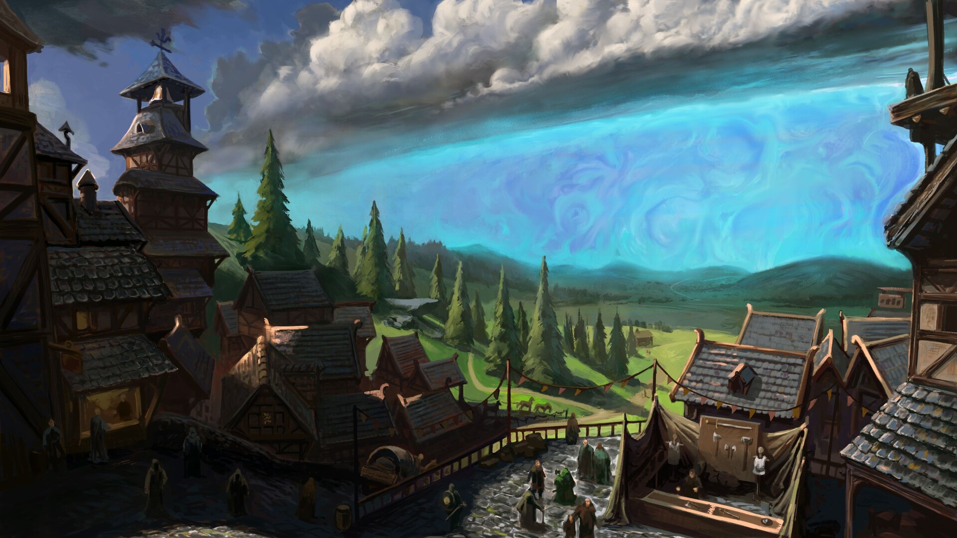 ArtStation - Teleportation Wall