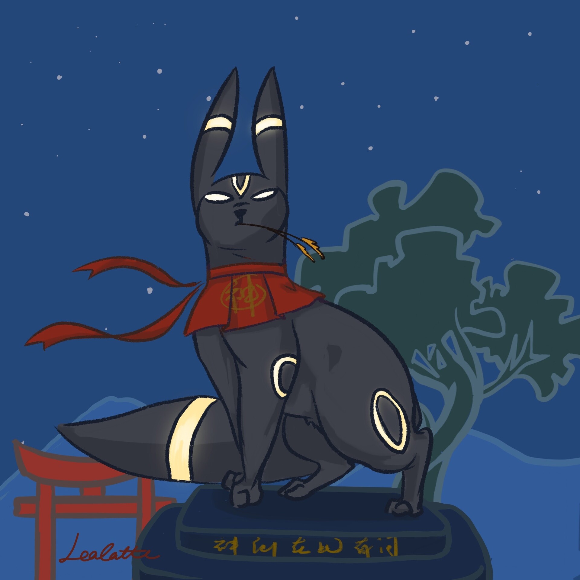 ArtStation - umbreon design