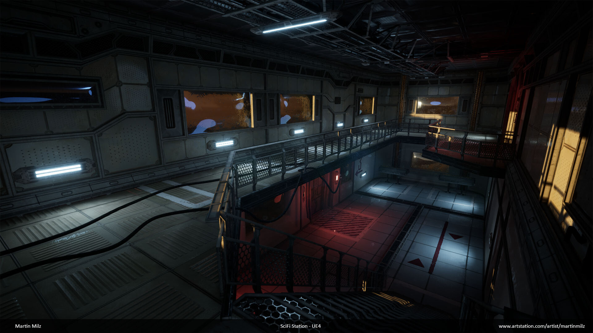 Martin Milz - SciFi Station - UE4