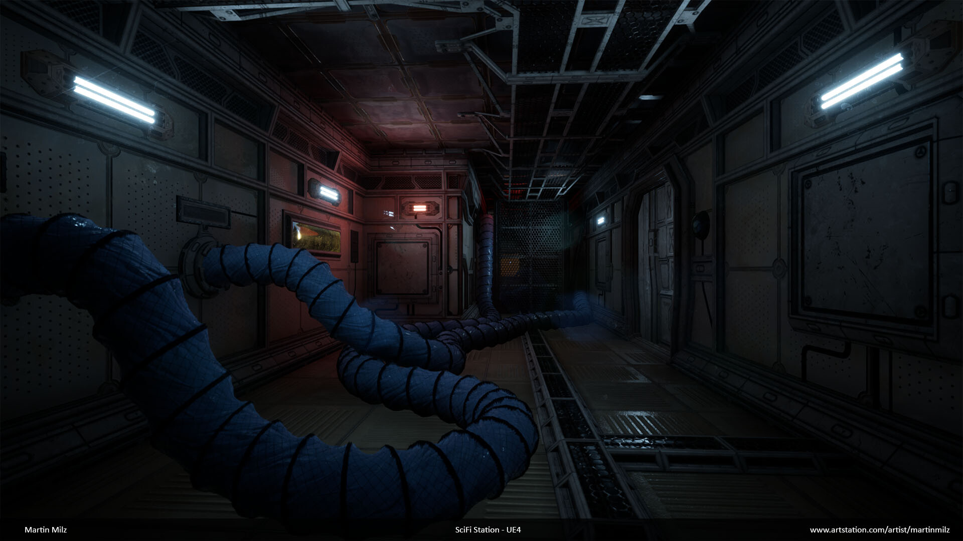 Martin Milz - SciFi Station - UE4