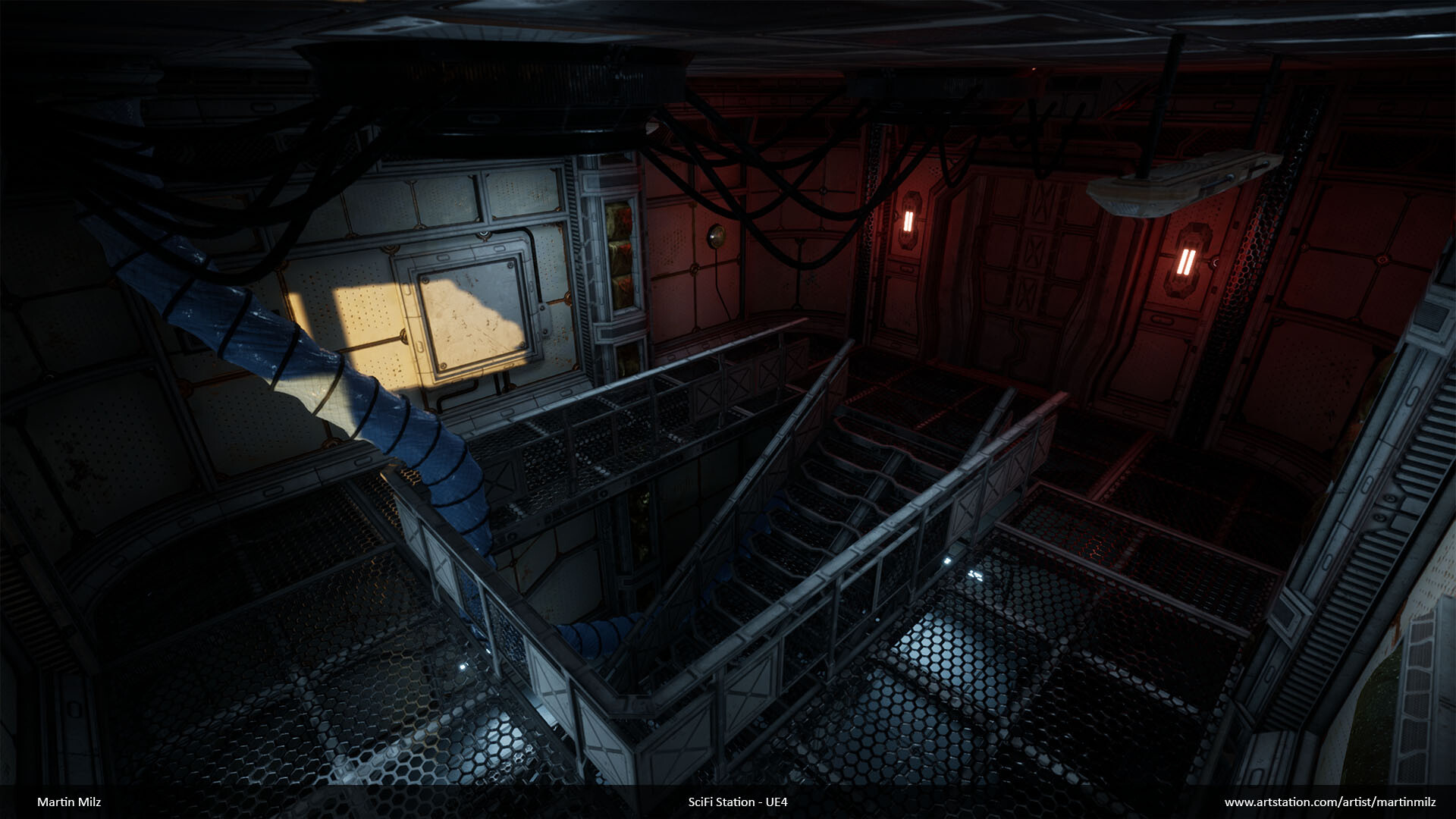 Martin Milz - SciFi Station - UE4